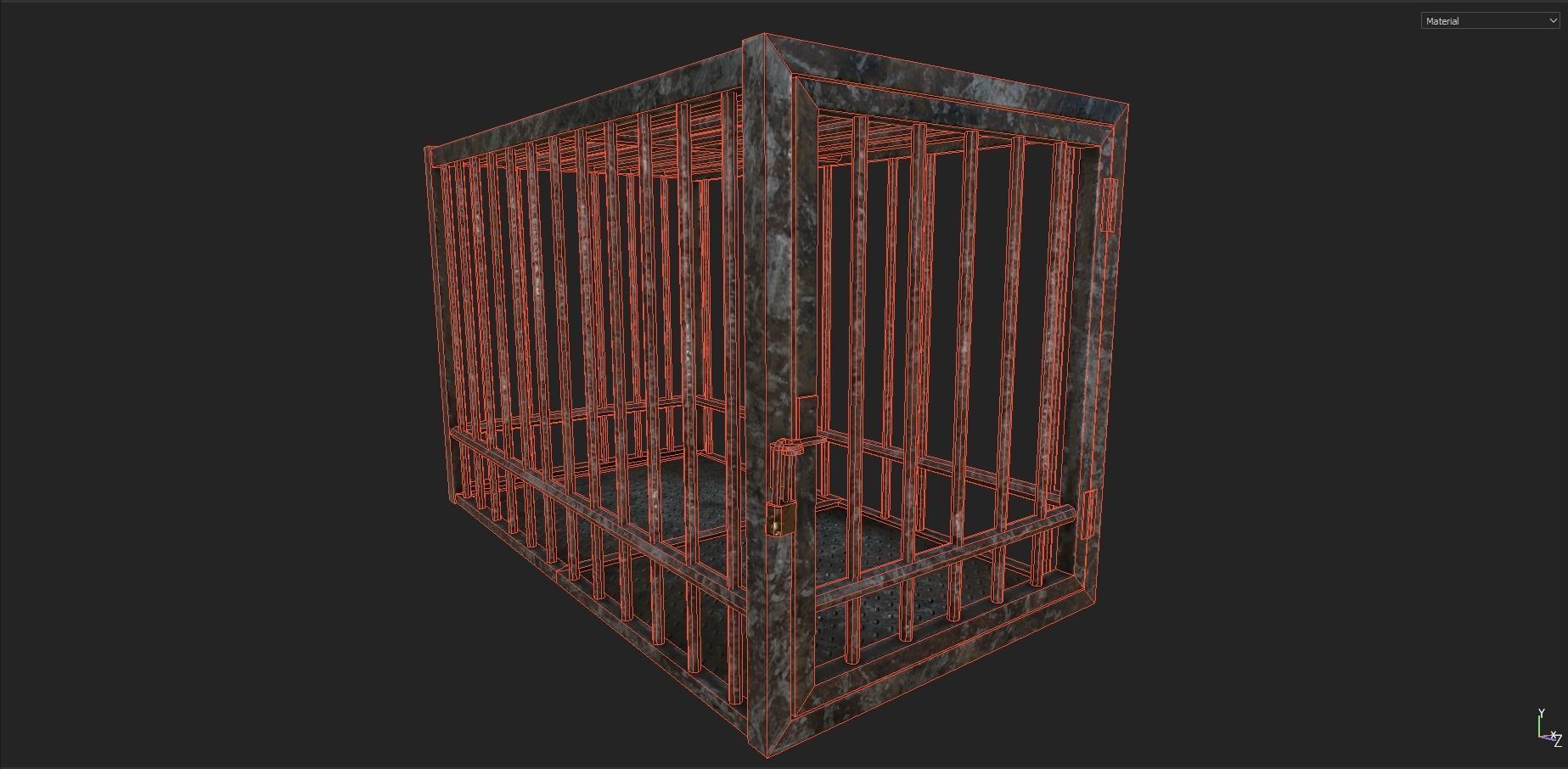 3D model Cages Pack VR / AR / low-poly | CGTrader