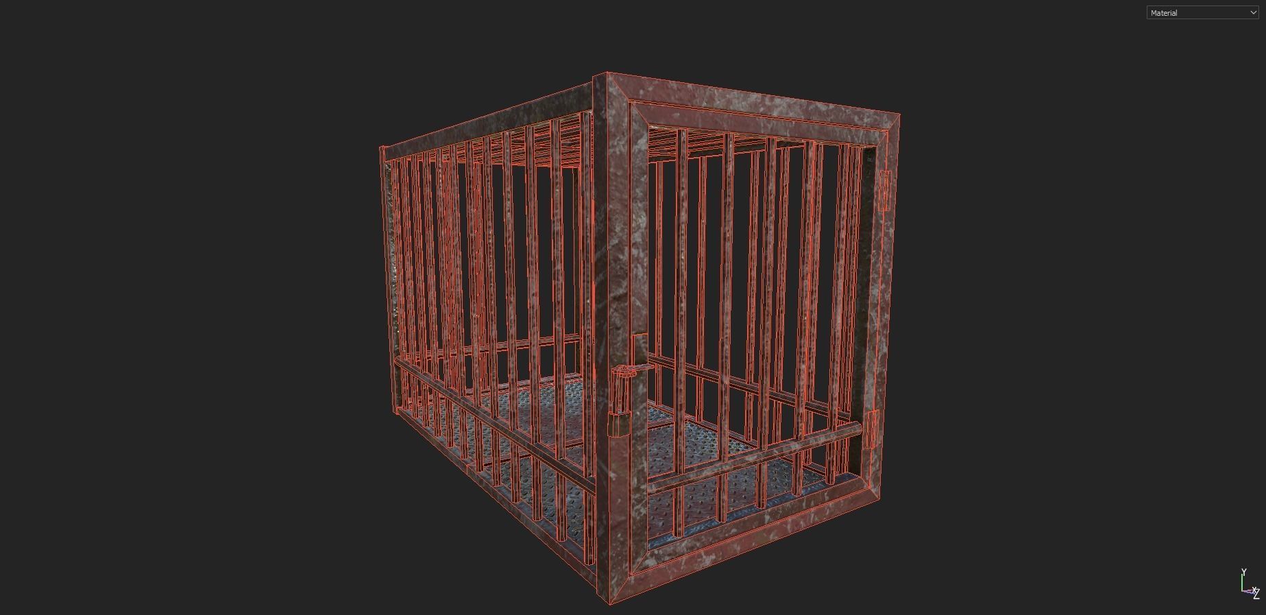 3D model Cages Pack VR / AR / low-poly | CGTrader