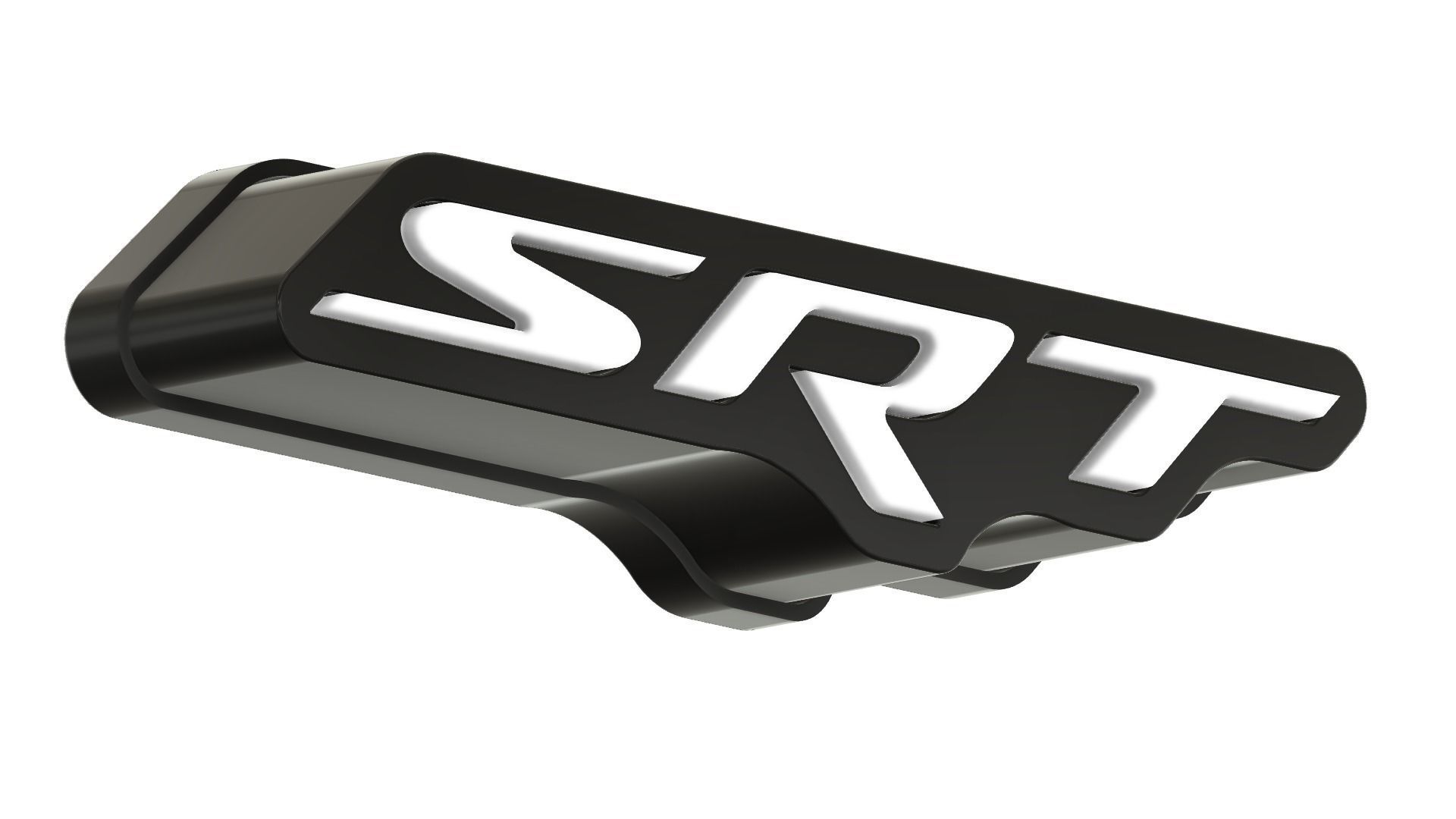 SRT Logo for Bumper whit LED Two Avaiable Versions 3D model 3D ...