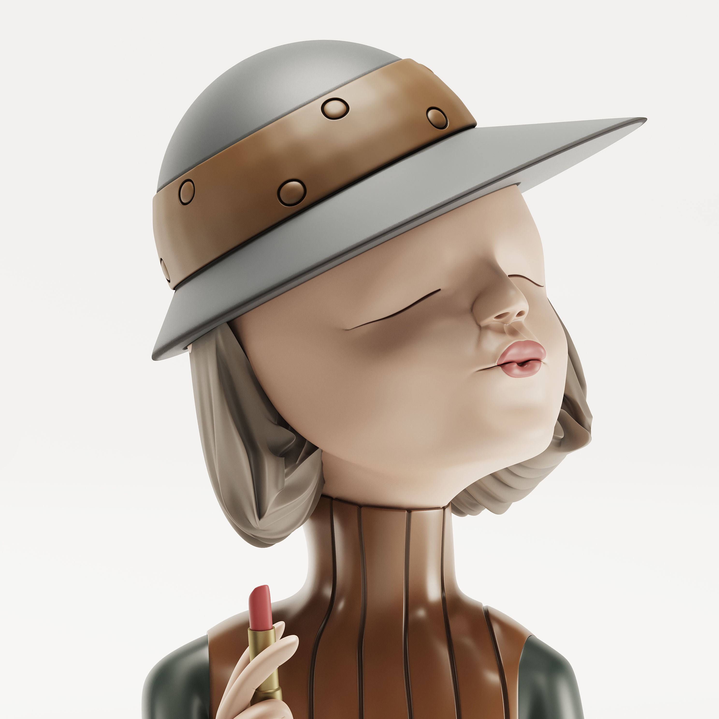 3D model decorative cute doll VR / AR / low-poly | CGTrader