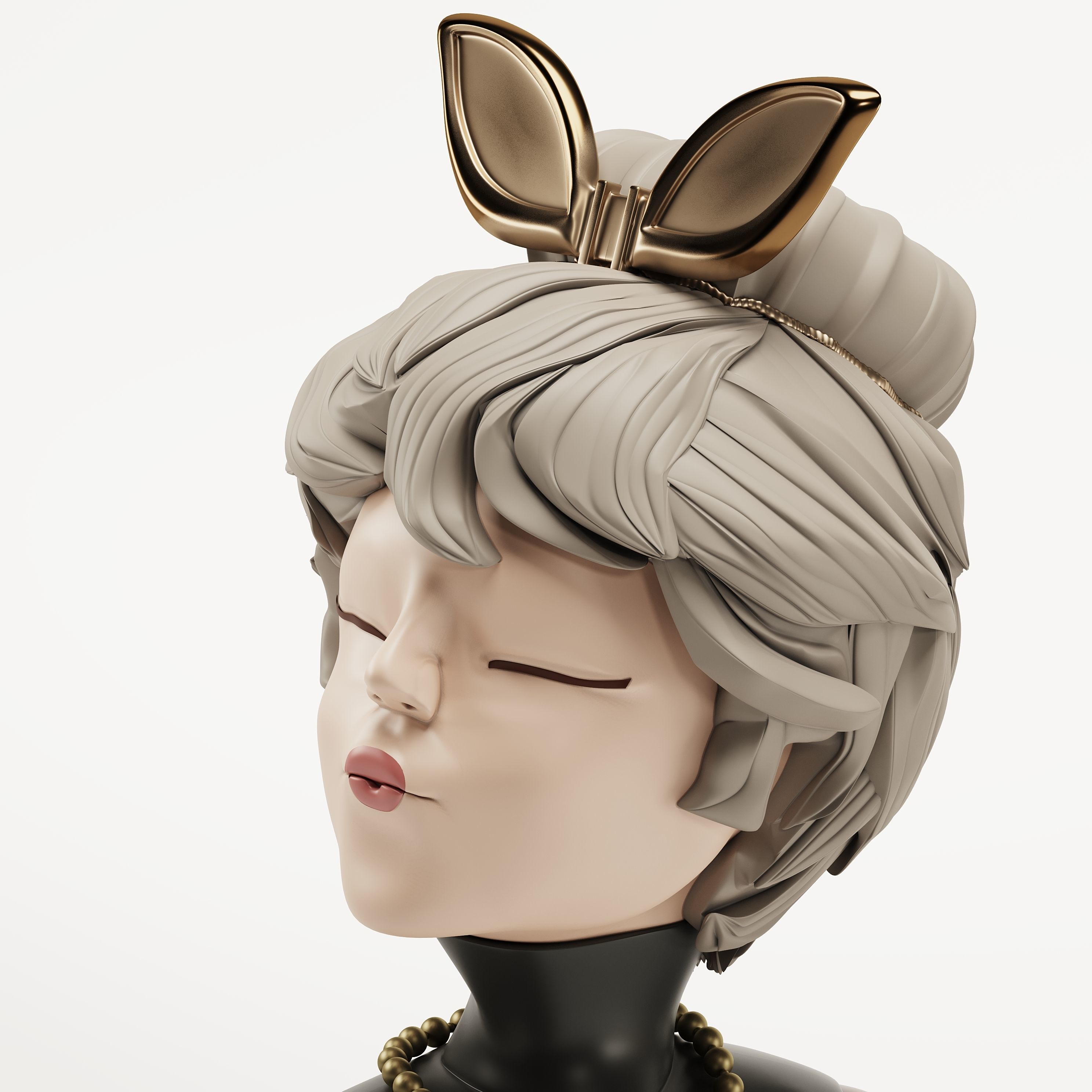 3D model decorative cute doll VR / AR / low-poly | CGTrader