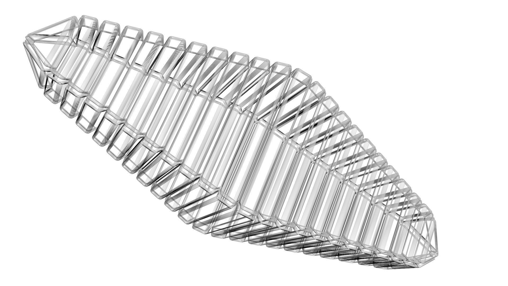 Overlap Cube 3D model | CGTrader