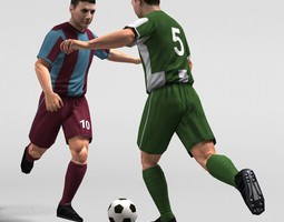 Low-poly Player 3D Models | CGTrader