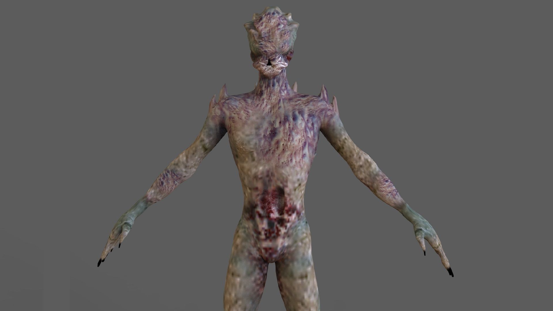 3D model Horror Monster VR / AR / low-poly | CGTrader