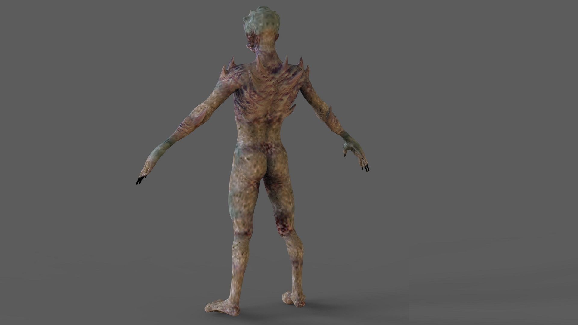 3D model Horror Monster VR / AR / low-poly | CGTrader