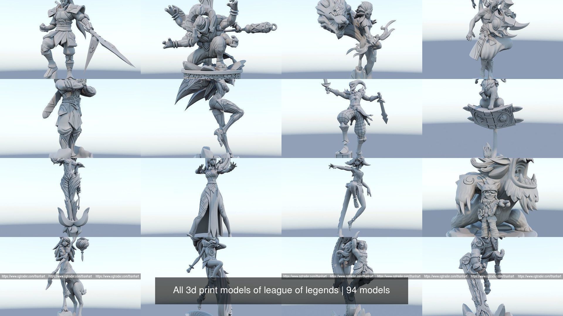 All 3d print models of league of legends 3D Model Collection 3D ...