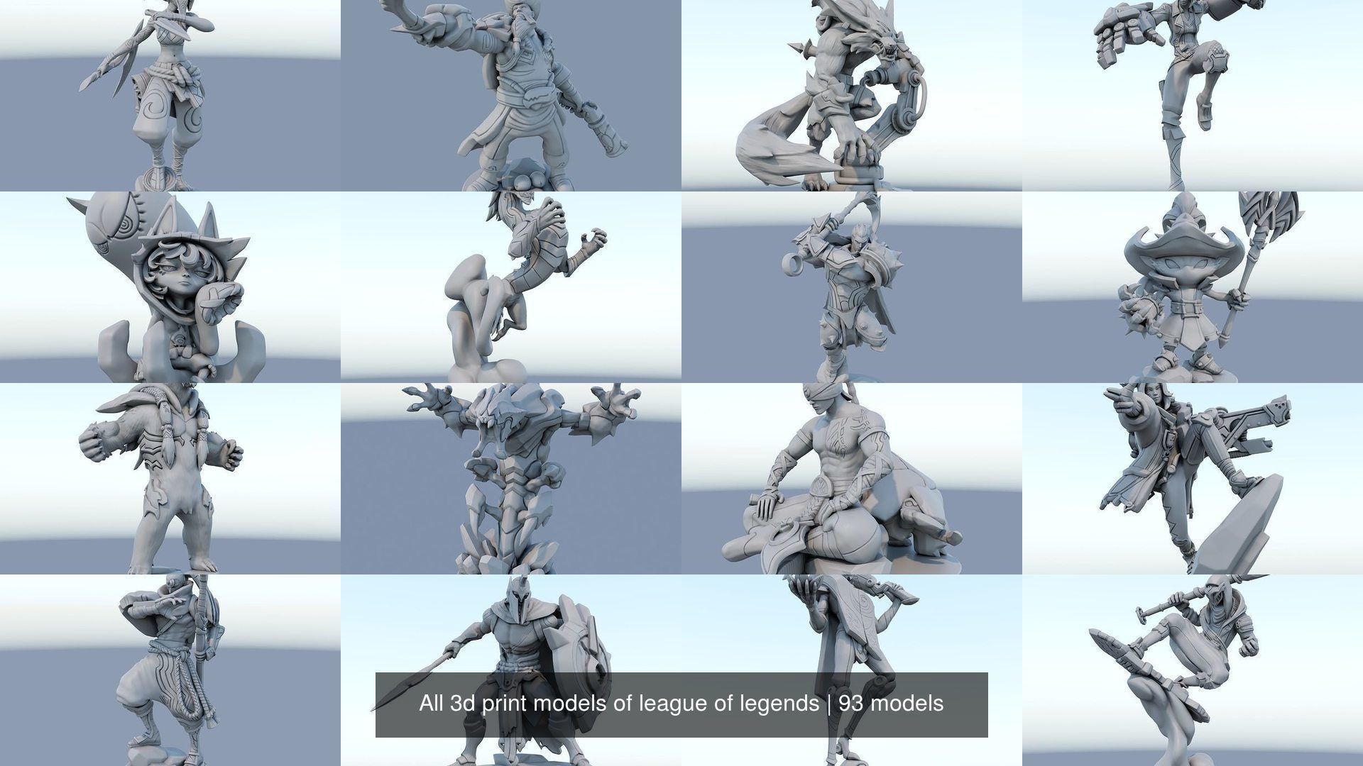 All 3d print models of league of legends 3D Model Collection 3D ...