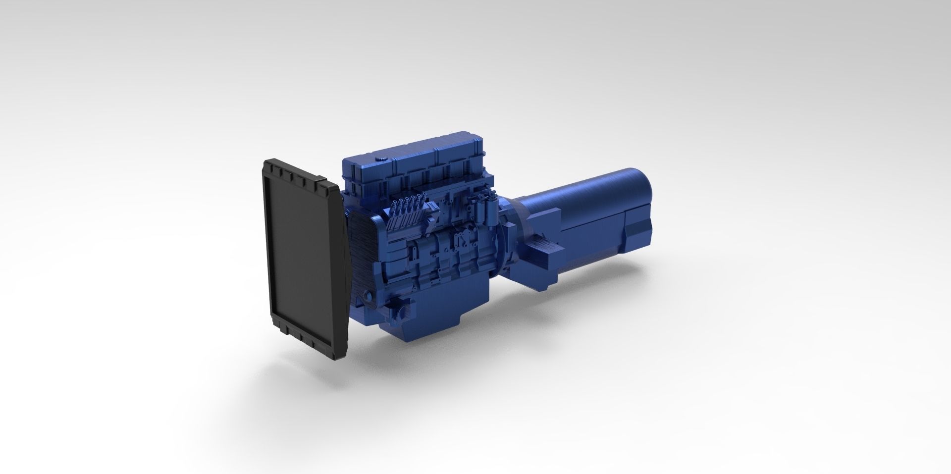 Free 3D printable model ENGINE old Truck free 3D model 3D printable ...