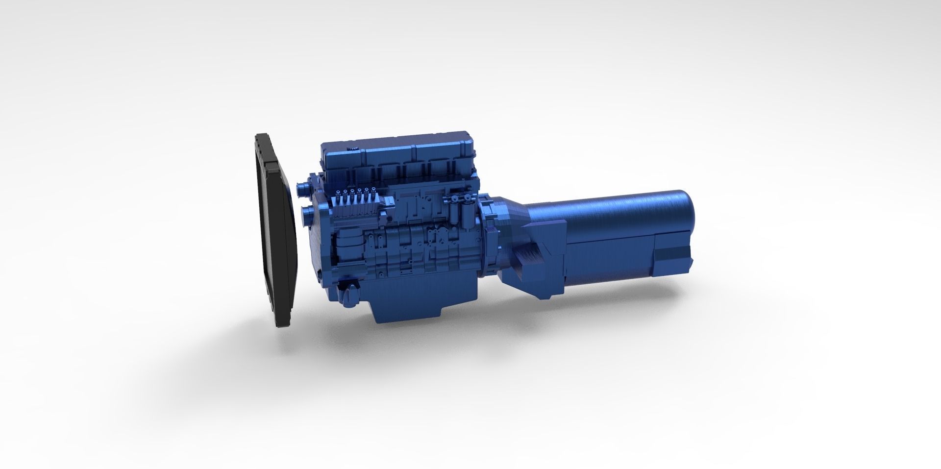 Free 3D printable model ENGINE old Truck free 3D model 3D printable ...
