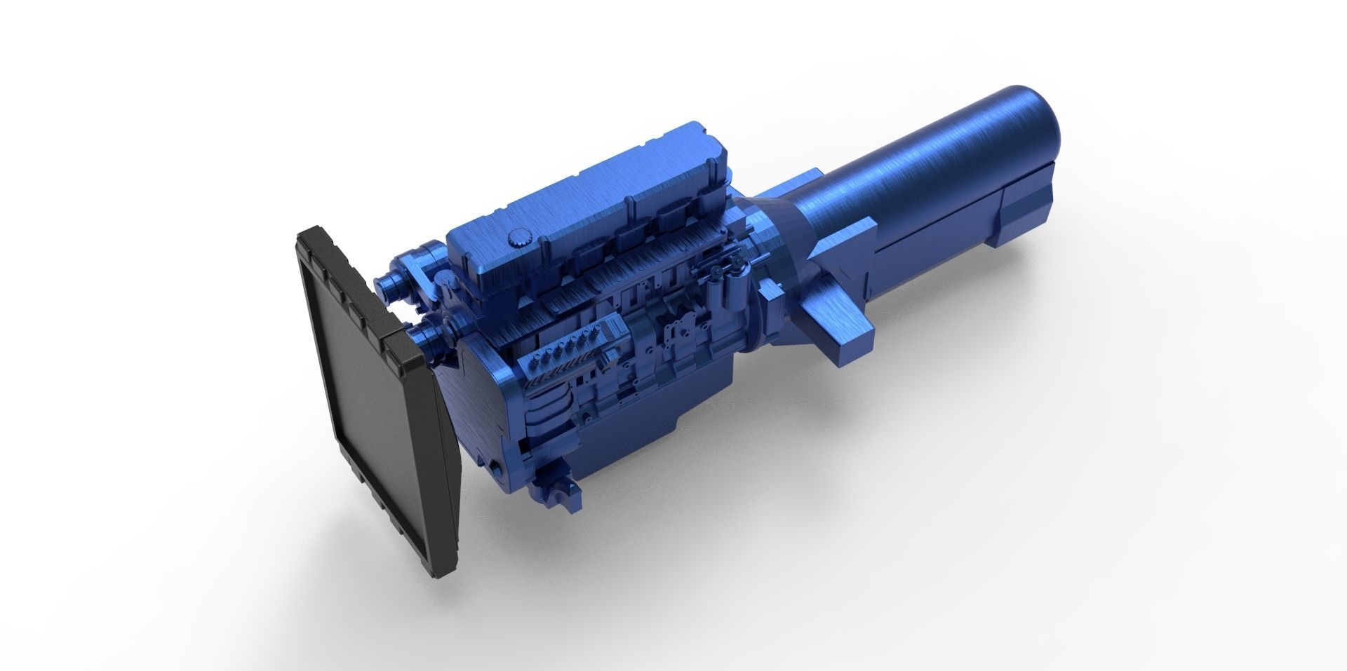 Free 3D printable model ENGINE old Truck free 3D model 3D printable ...