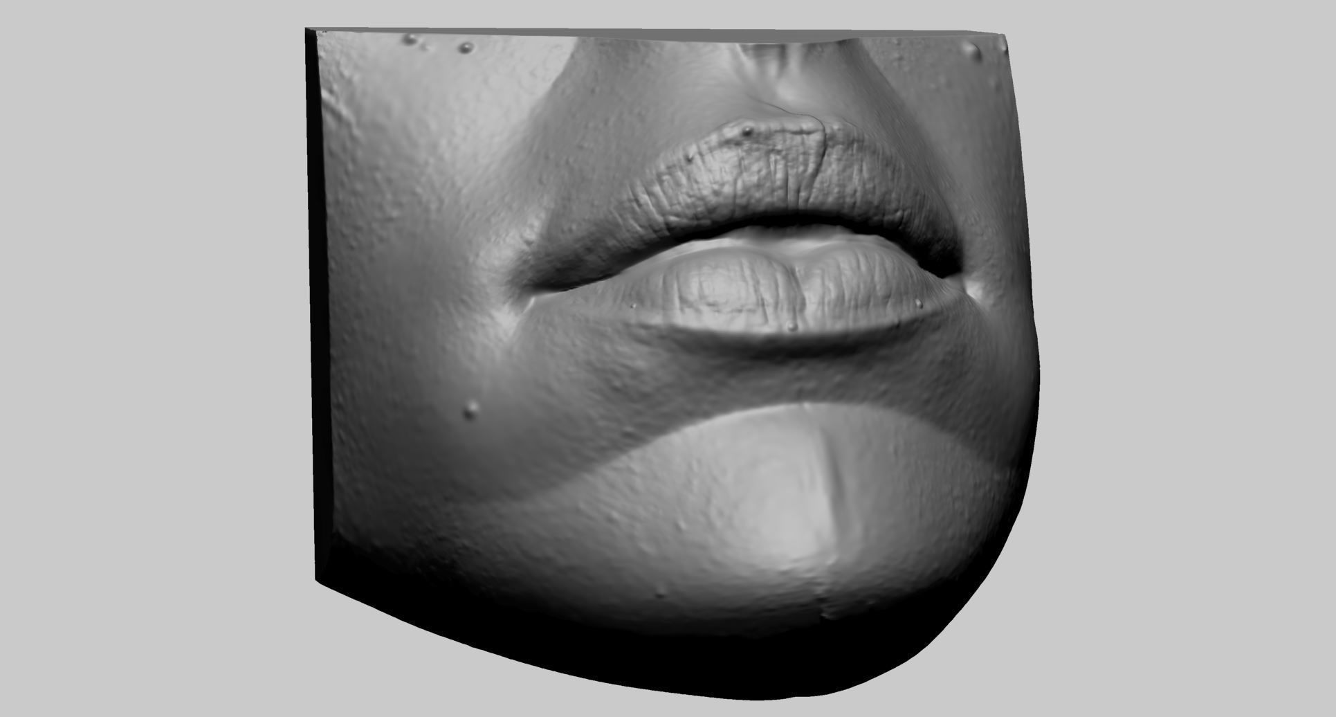 Lip Printable 3D model 3D printable | CGTrader