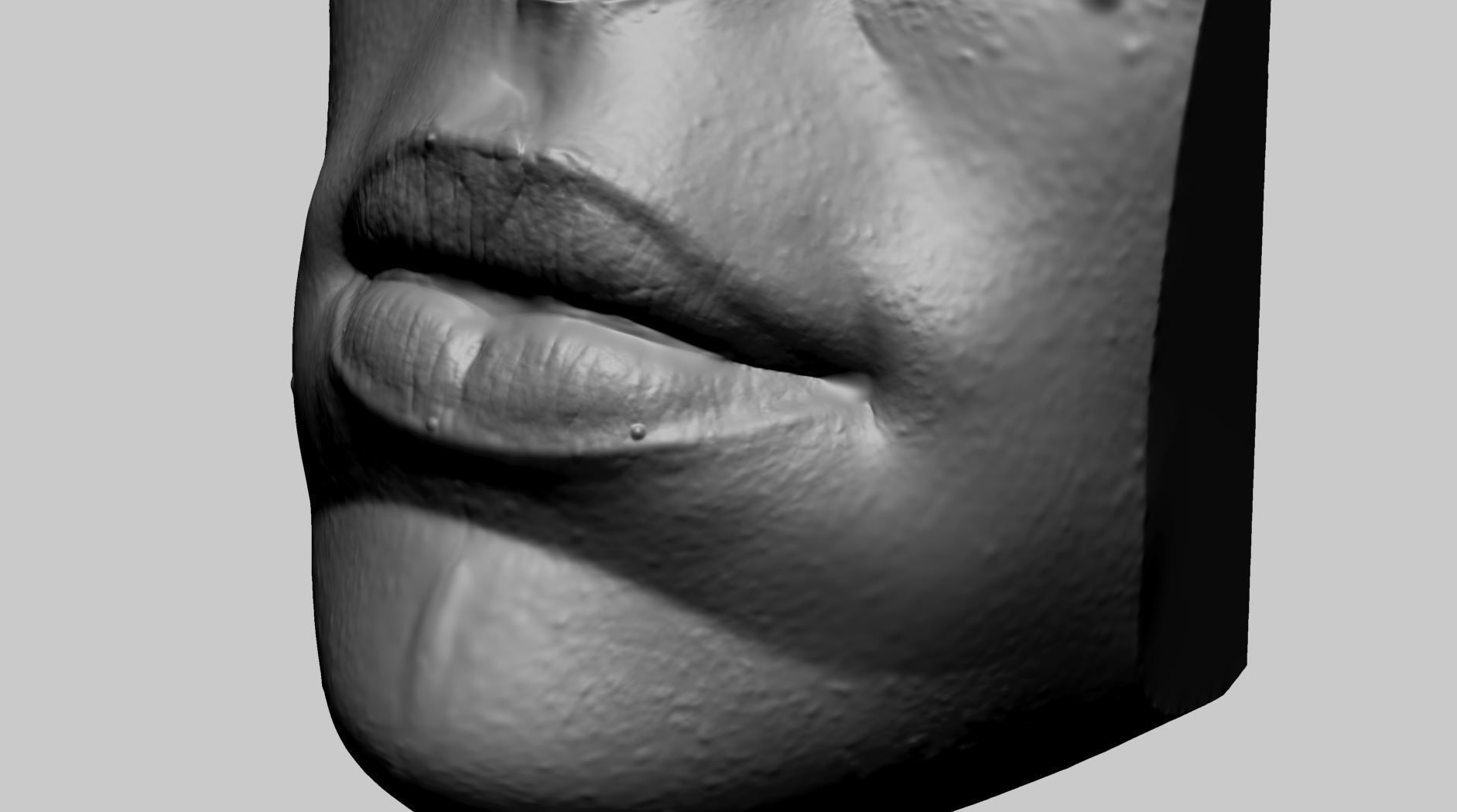 Lip Printable 3D model 3D printable | CGTrader