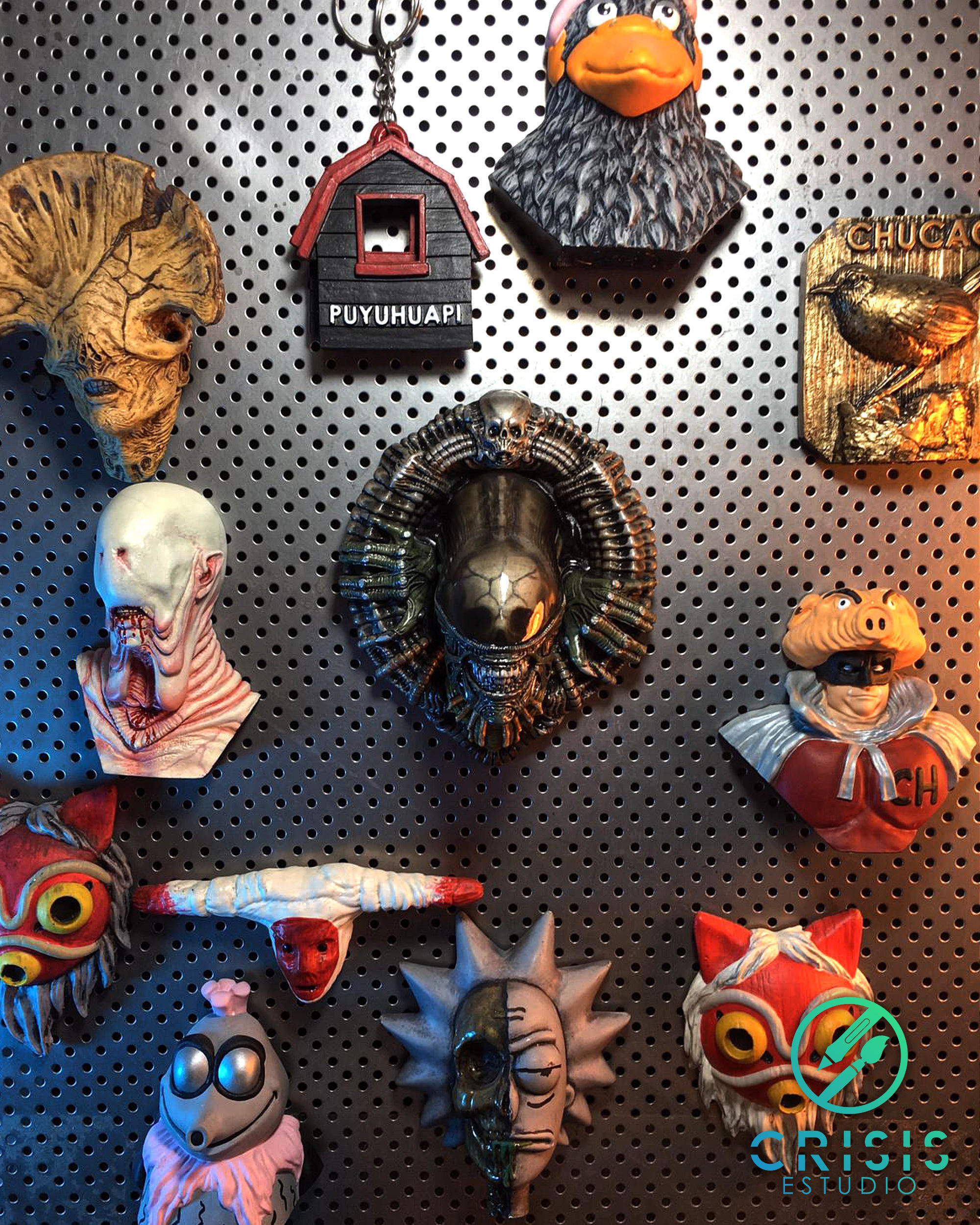 Alien Xenomorph big chap Wall Art Hanger for 3D Print 3D model 3D ...