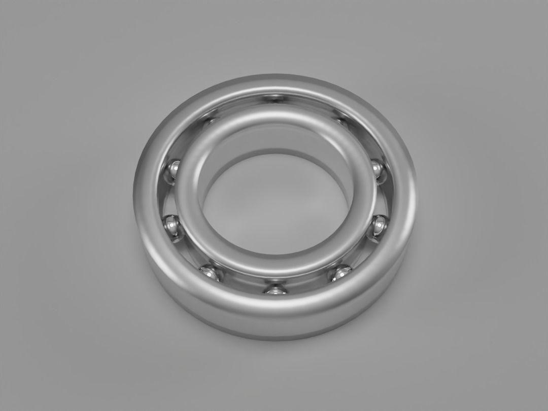 3D model Ball Bearing - 3D printable VR / AR / low-poly | CGTrader