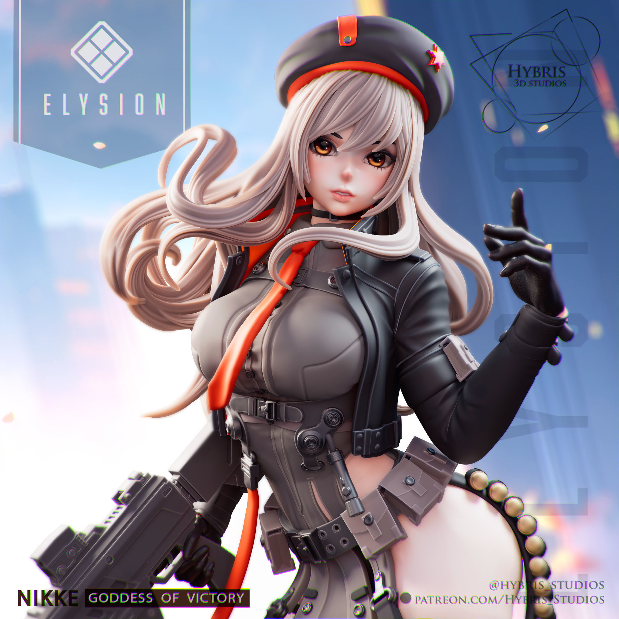 Rapi from Nikke Goddess Of Victory 3D model 3D printable | CGTrader