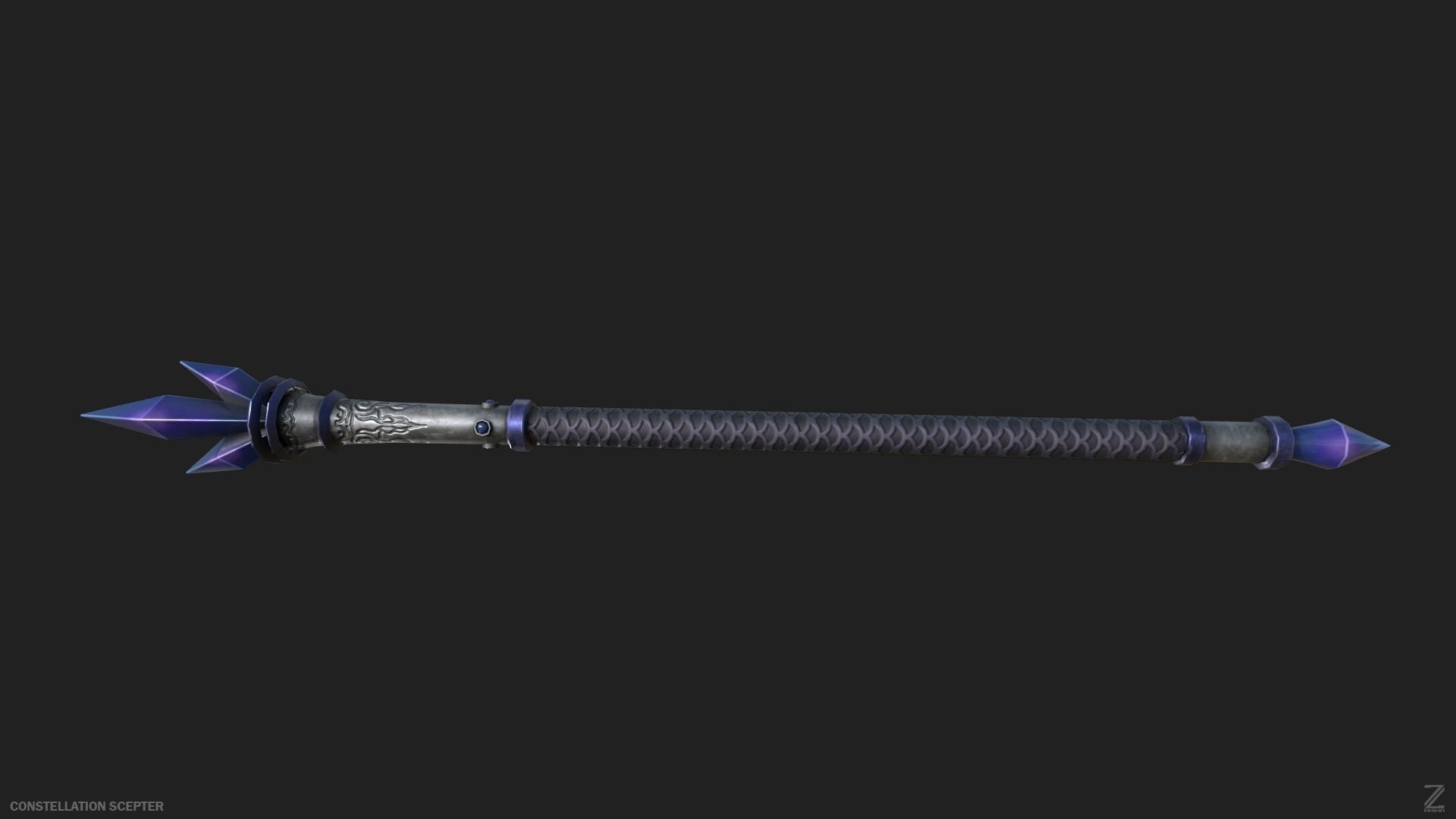 3D model Constellation scepter VR / AR / low-poly | CGTrader