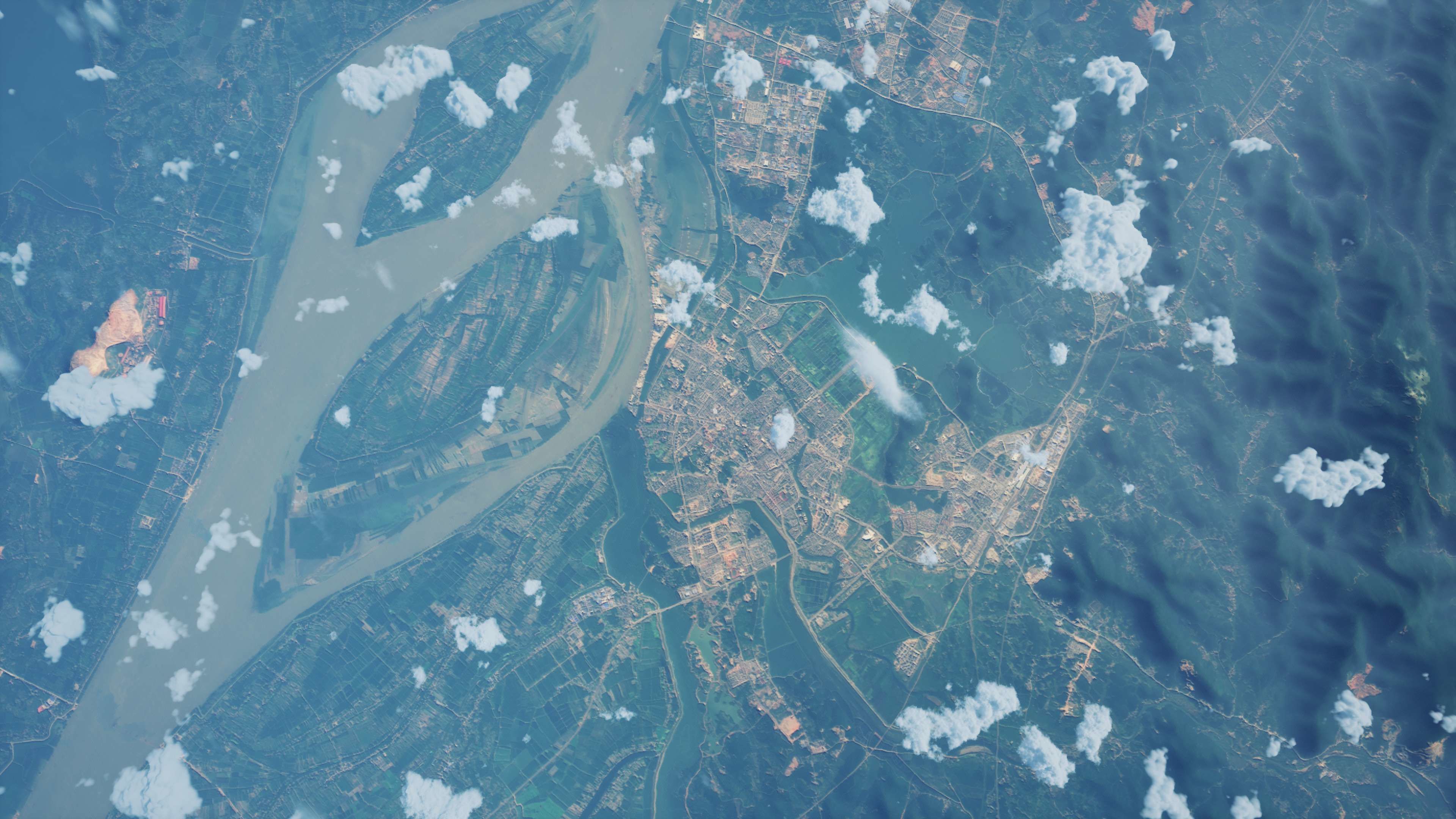 Chizhou China City Landscape 3D Model 3D model | CGTrader