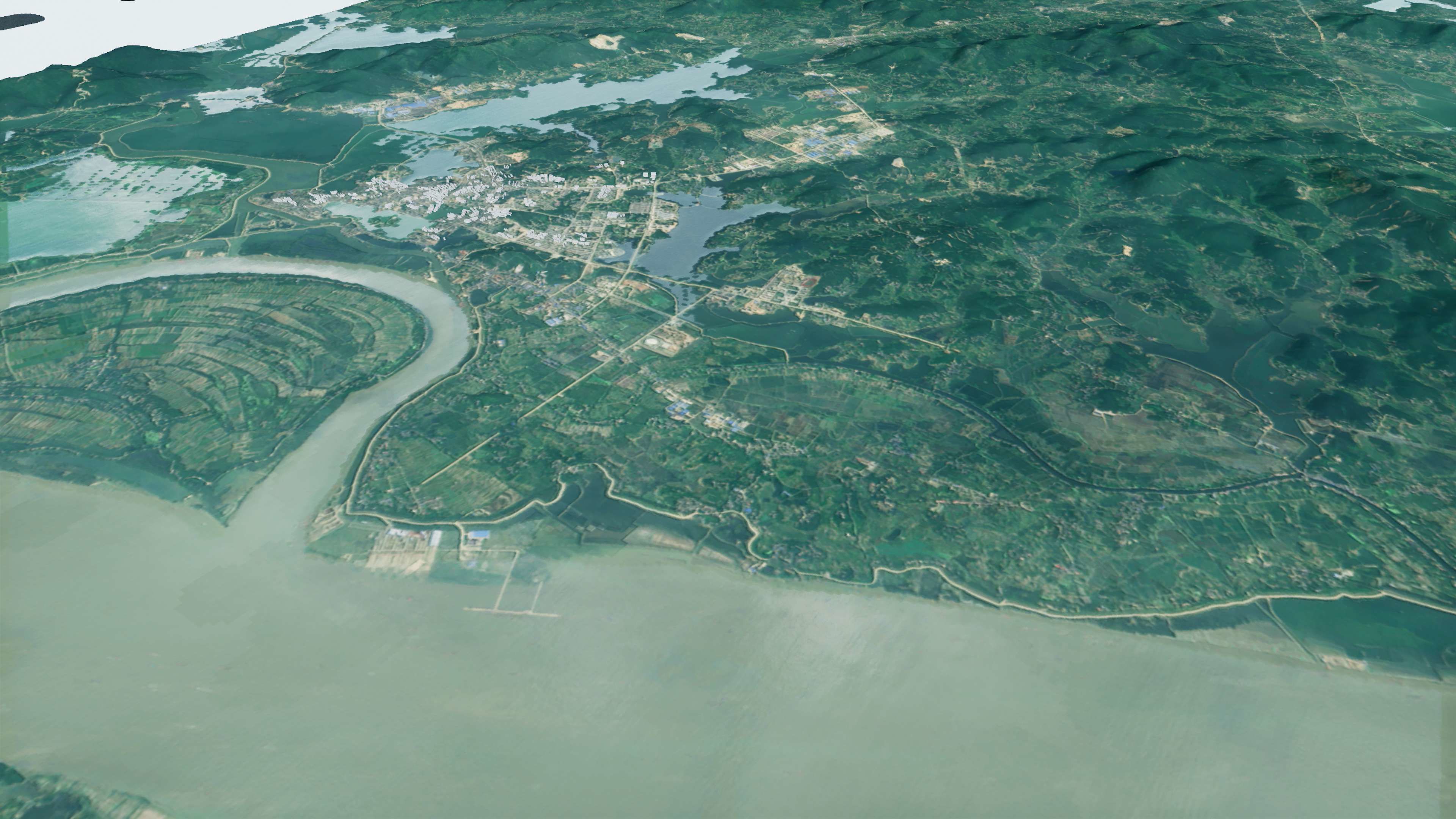 Chizhou China City Landscape 3D Model 3D model | CGTrader