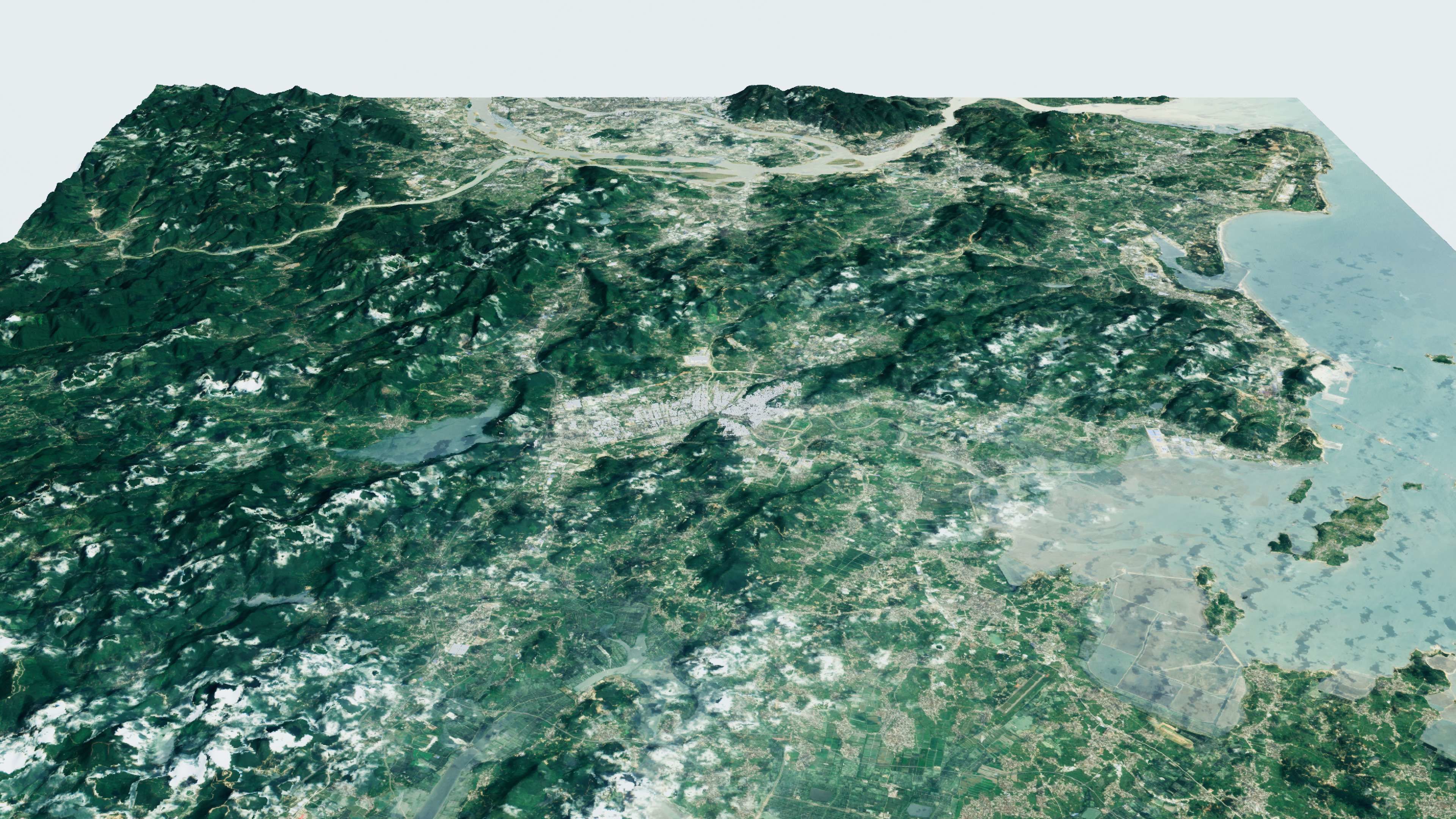 Fuqing China City Landscape 3D Model 3D model | CGTrader