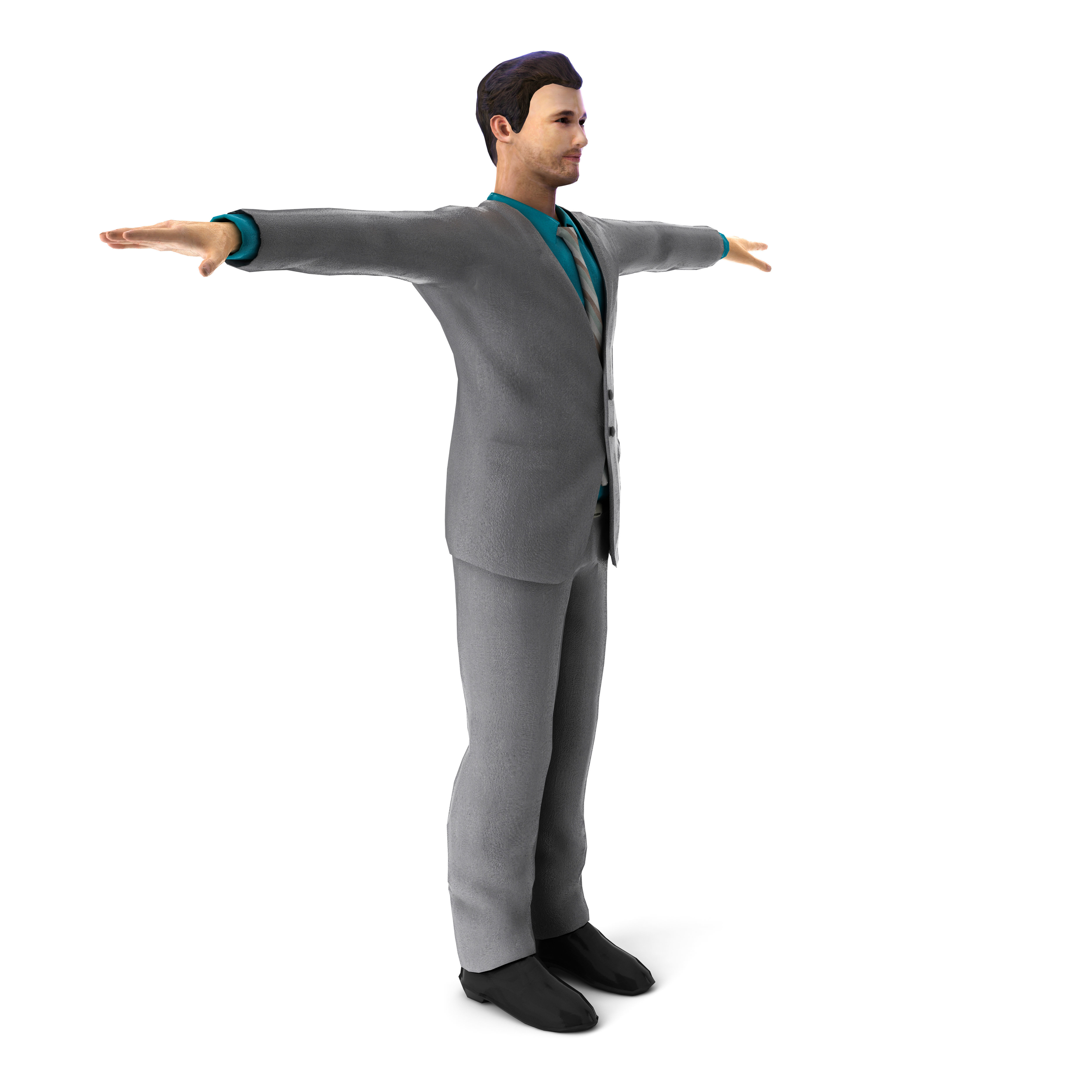 3D model BUSINESS MAN VR / AR / low-poly | CGTrader