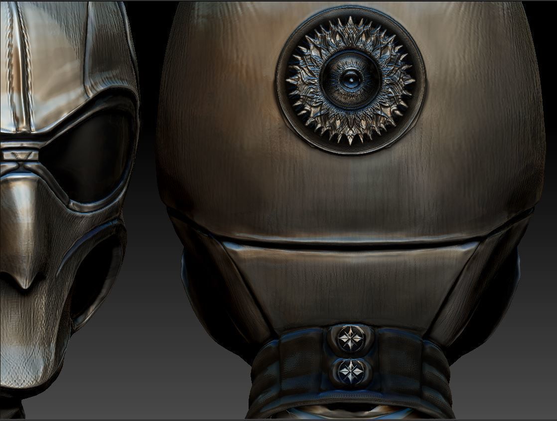 3D model Alien Helmet two colors VR / AR / low-poly | CGTrader