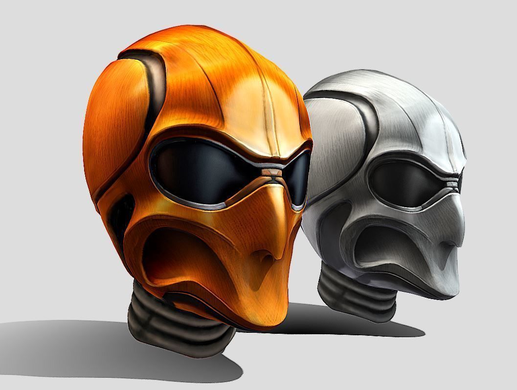 3D model Alien Helmet two colors VR / AR / low-poly | CGTrader