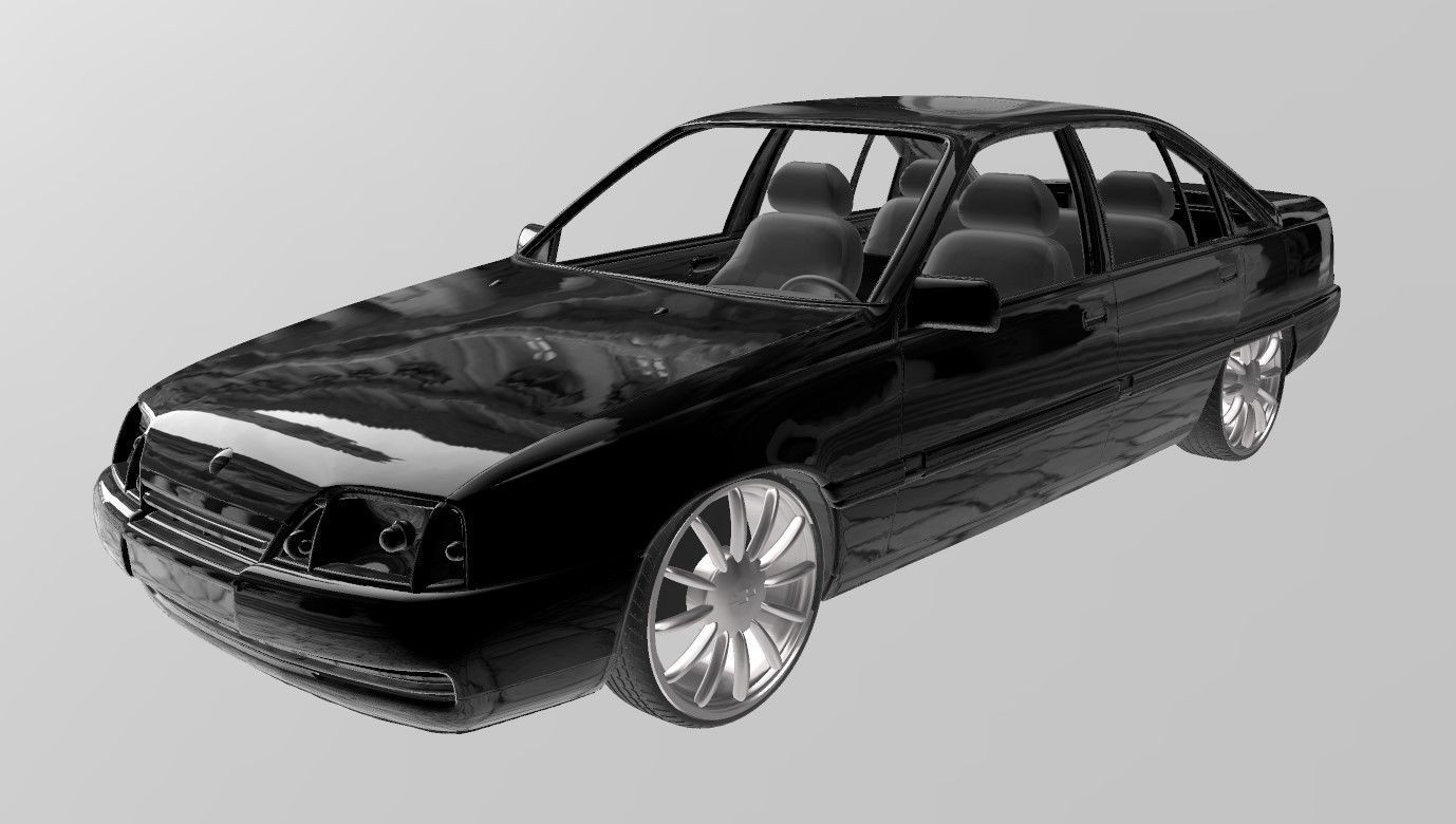 STL OPEL OMEGA 3D model 3D printable | CGTrader
