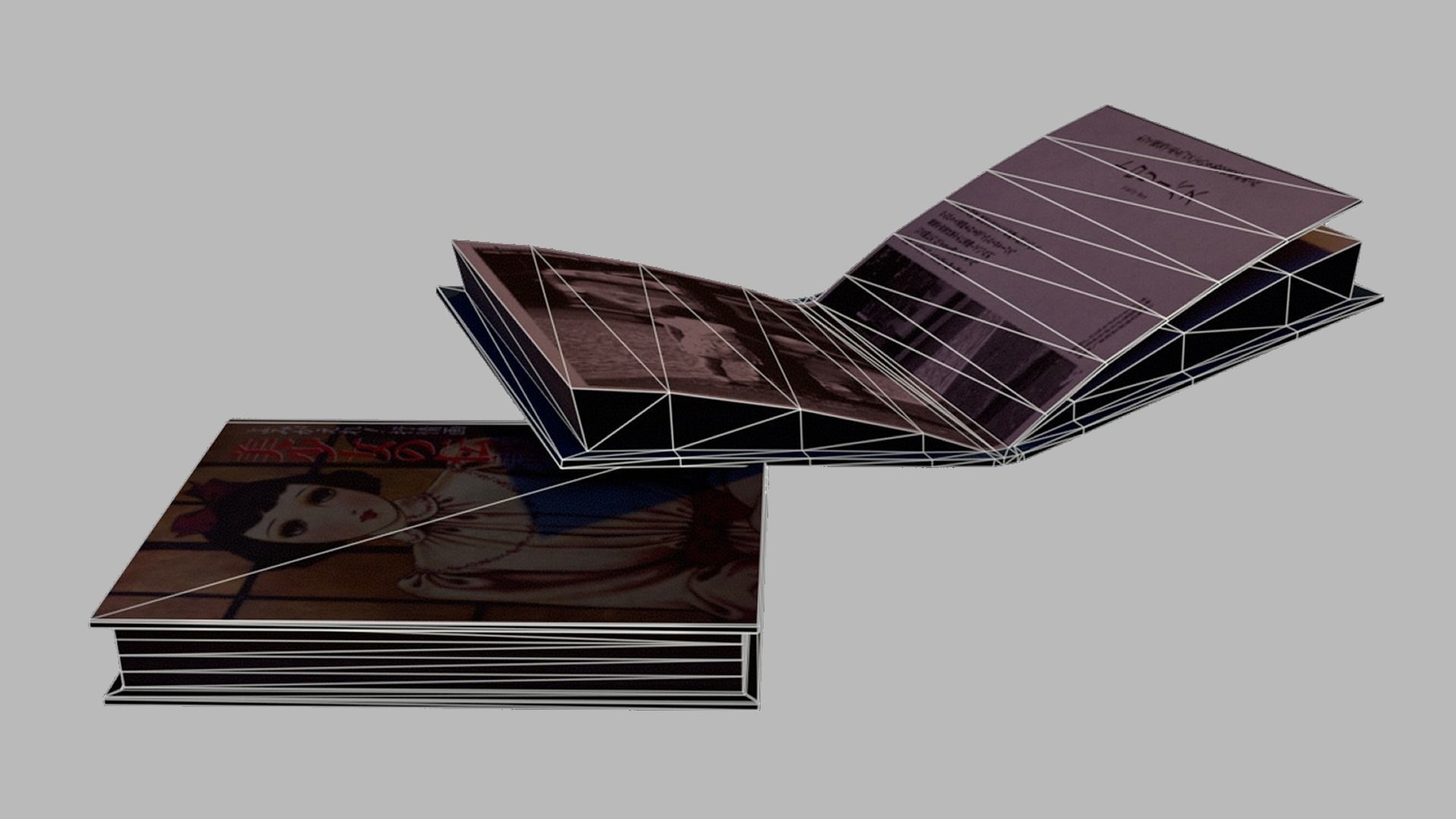 2-type of Books Set free VR / AR / low-poly 3D model | CGTrader