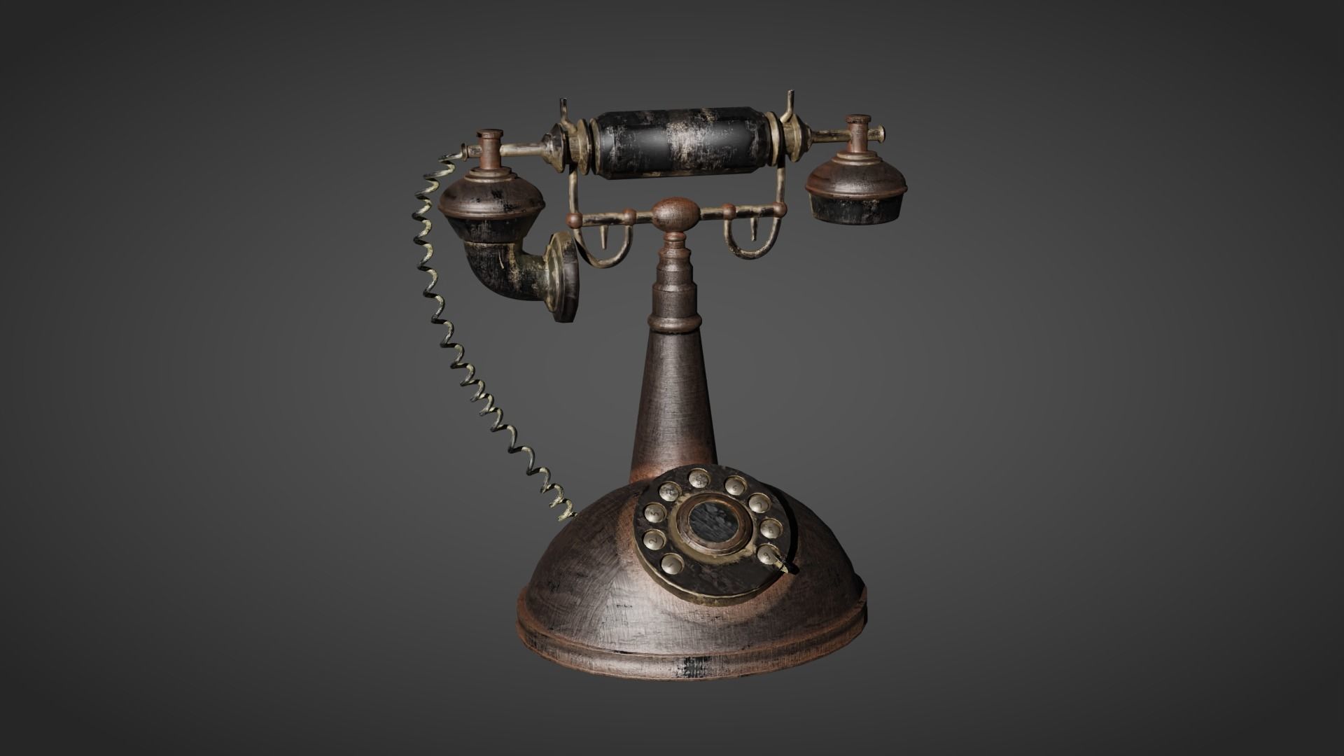 3D model Antique Collection Model Old - Low poly Realistic VR / AR ...