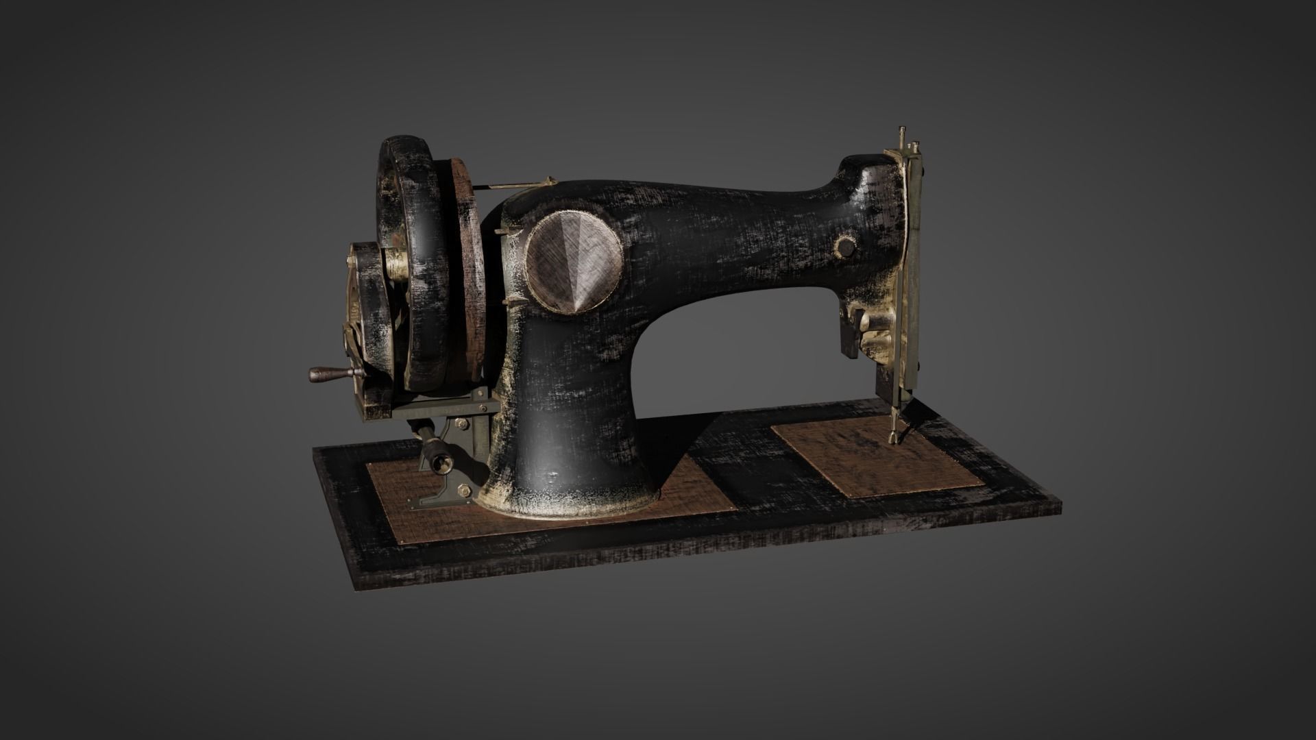 3D model Antique Collection Model Old - Low poly Realistic VR / AR ...
