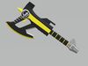 Black Ranger Mammoth Axe MMPR 3D model 3D printable | CGTrader