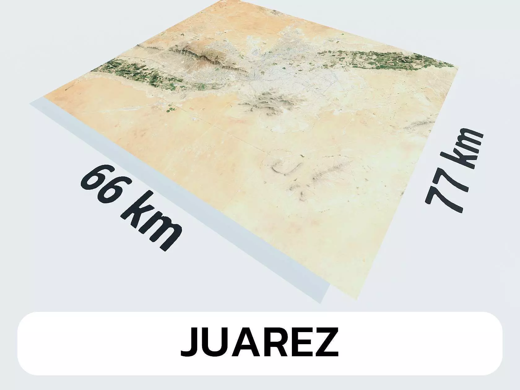Juarez Mexico City Landscape 3D Model 3D model | CGTrader