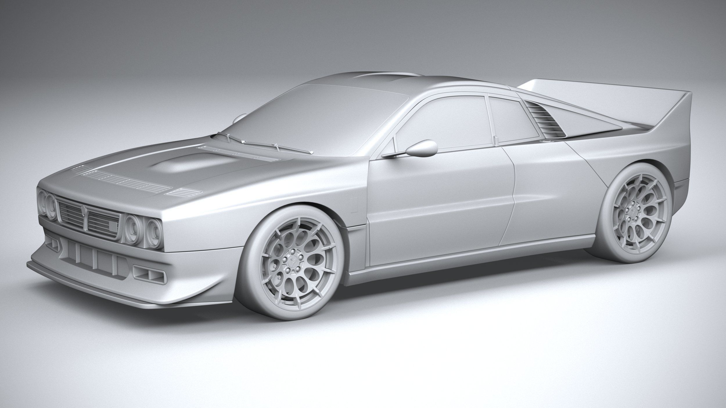 Kimera EVO Lancia 037 2024 3D model | CGTrader