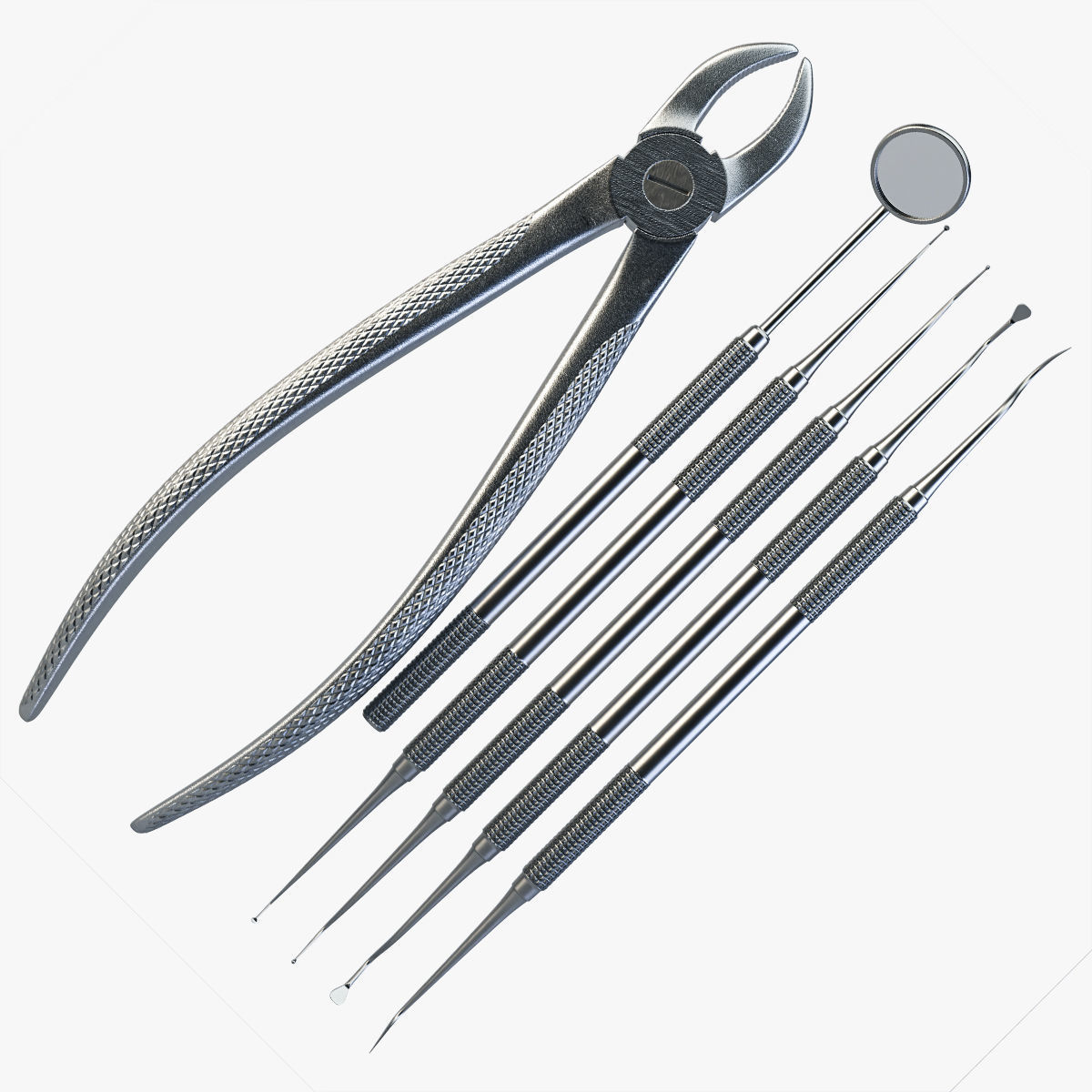 Dentist Instrument Tools 3D model | CGTrader