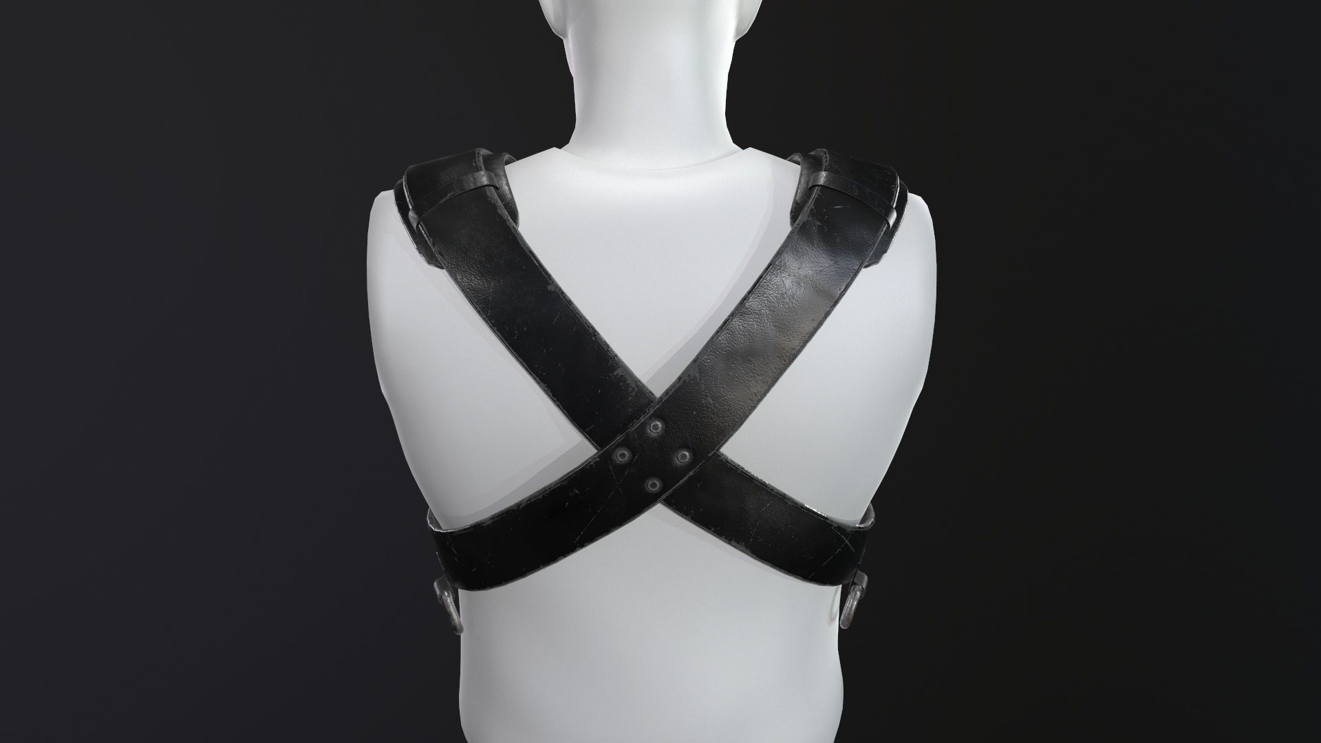 3D model Cross Chest Strap PBR VR / AR / low-poly | CGTrader