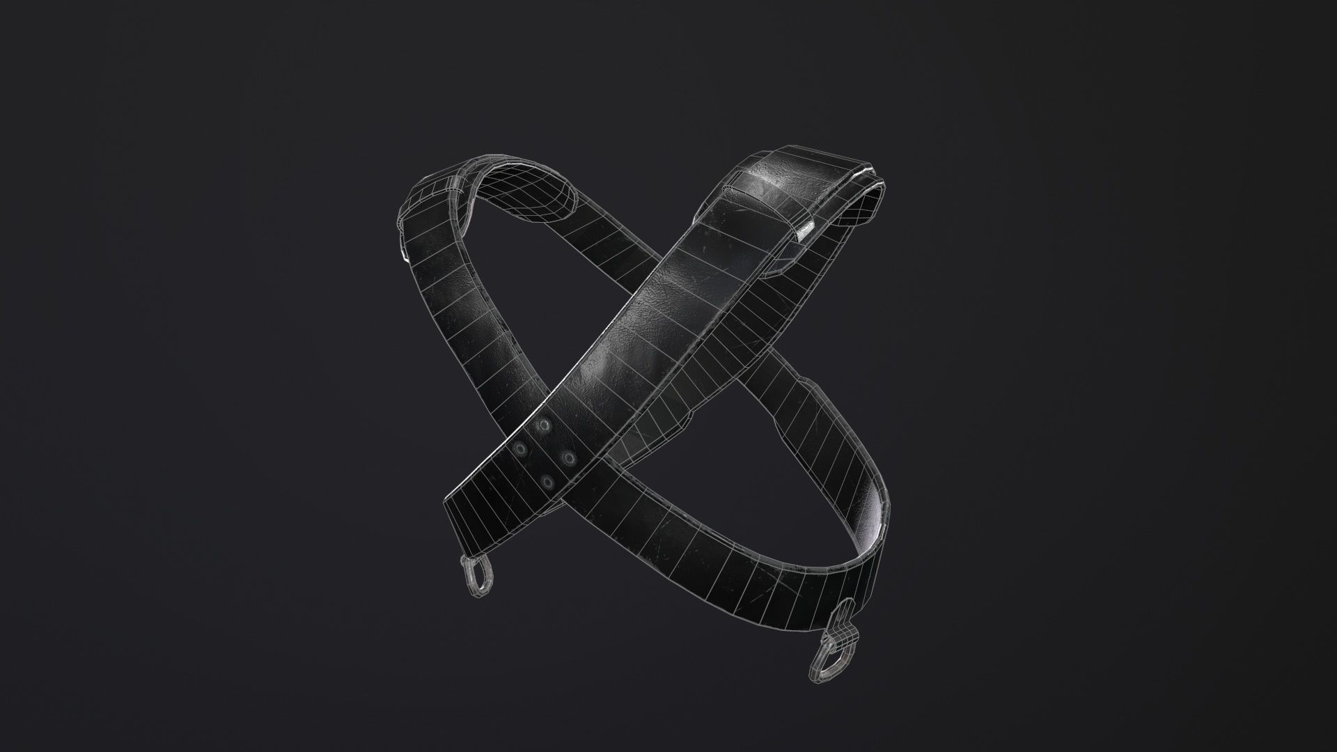 3D model Cross Chest Strap PBR VR / AR / low-poly | CGTrader