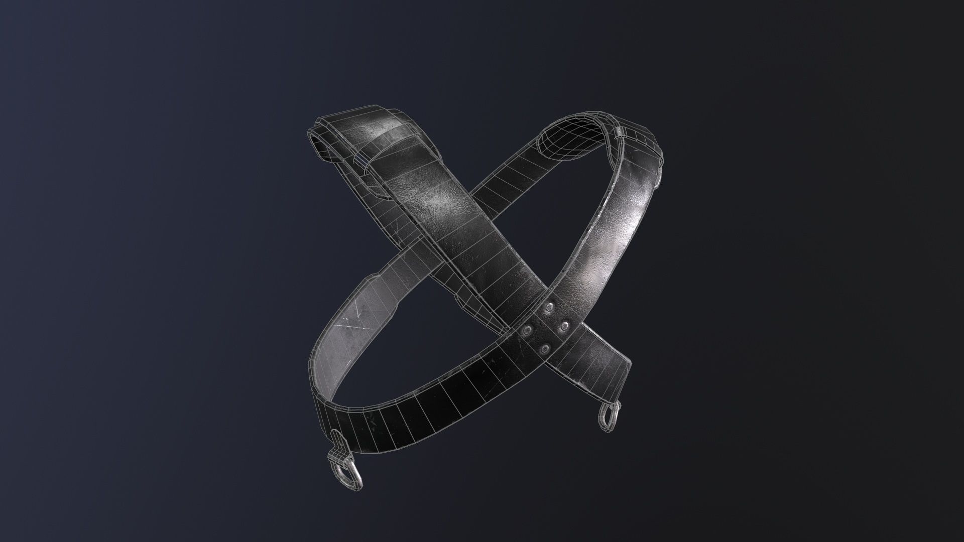 3D model Cross Chest Strap PBR VR / AR / low-poly | CGTrader
