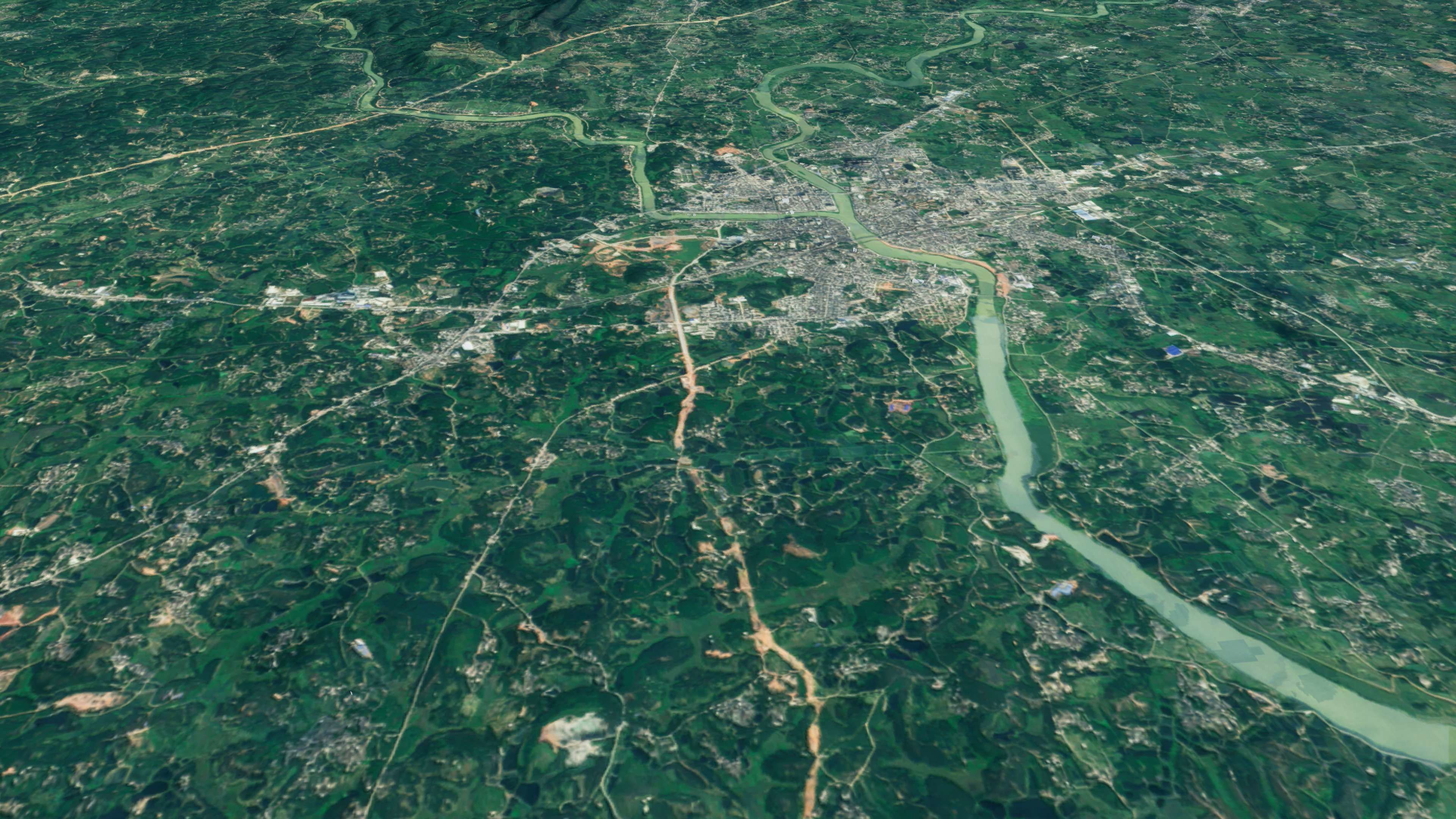 Huazhou China City Landscape 3D Model 3D model | CGTrader