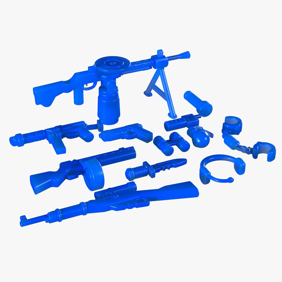 Lego Realsize 3D Scan Weapons Collection 3D model 3D model | CGTrader