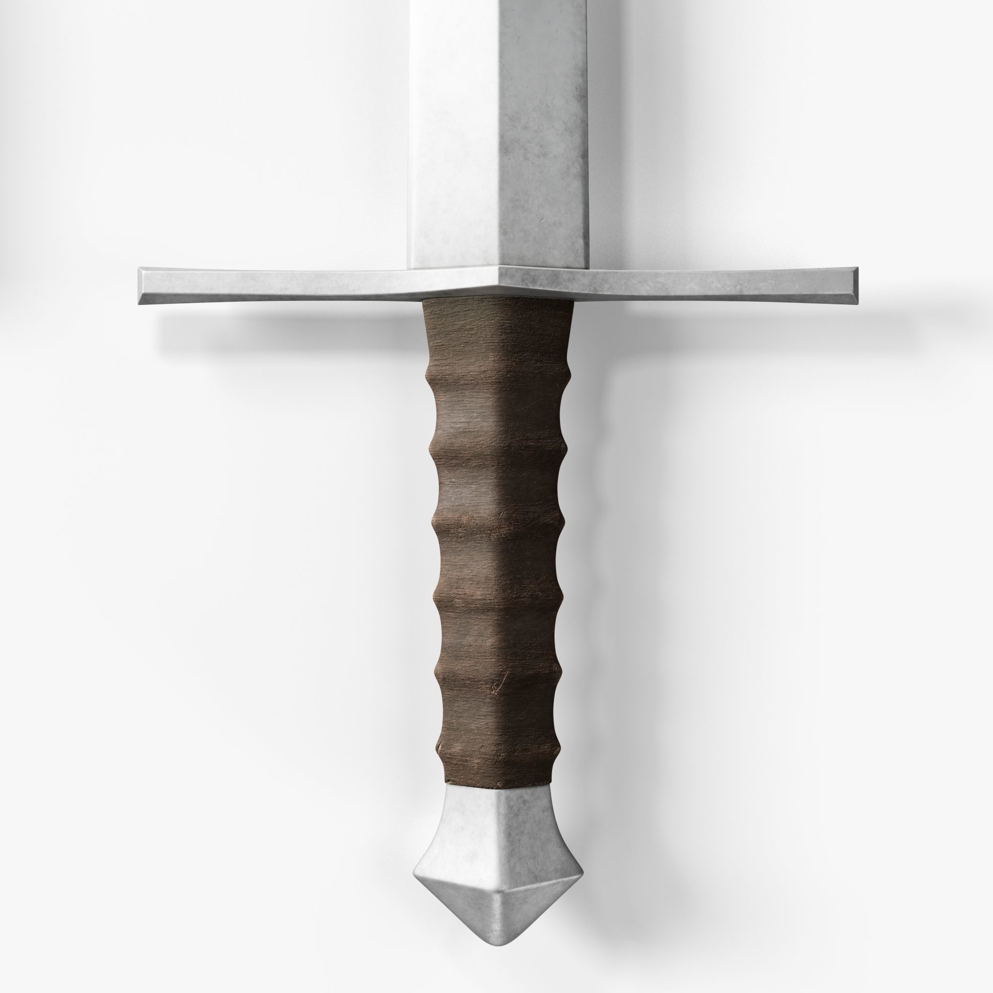 Medieval Sword 03 plus old texture and sheath 3D model rigged | CGTrader