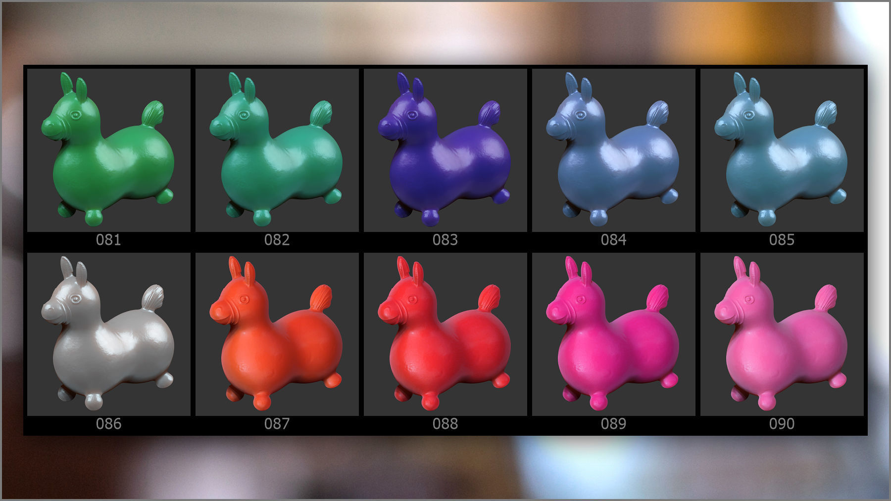 Matcaps Megapack 100 Plastic And Rubber For ZBrush Texture | CGTrader