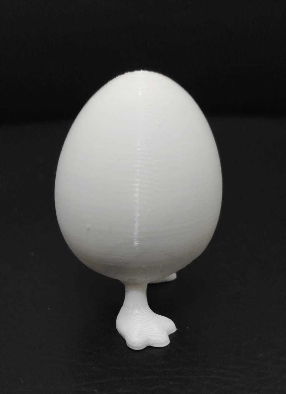 Standing Egg 3D model 3D printable | CGTrader