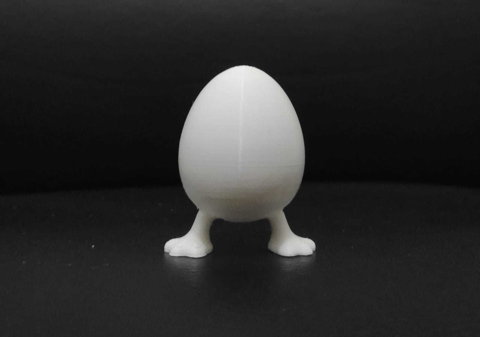 Standing Egg 3D model 3D printable | CGTrader