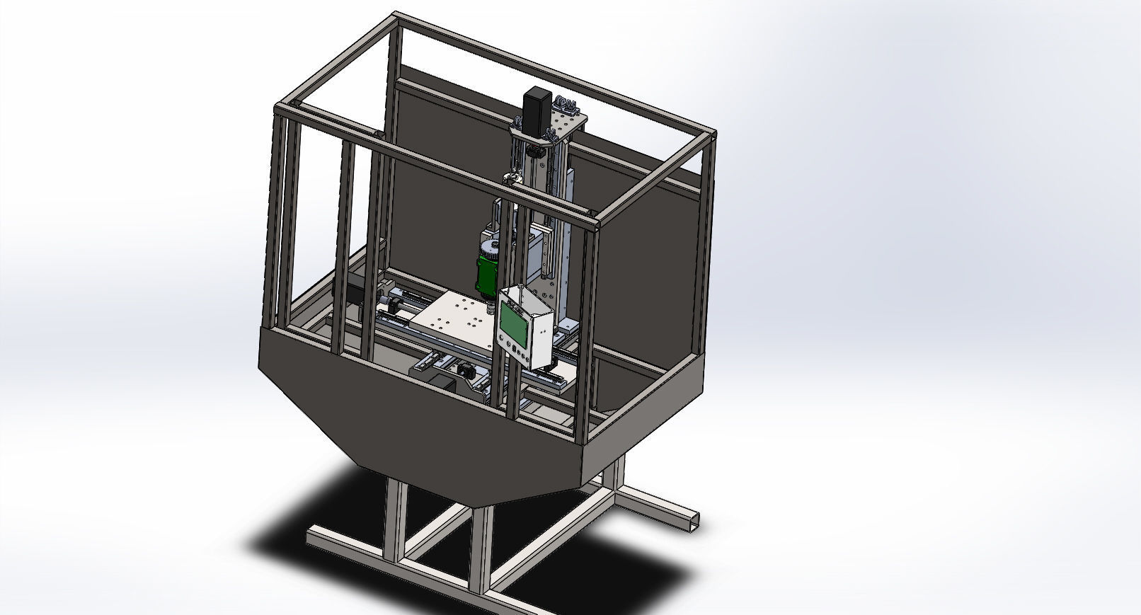 DIY CNC Milling Machine 3D model 3D printable | CGTrader
