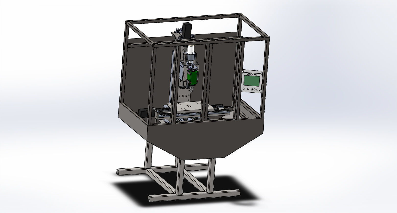 DIY CNC Milling Machine 3D model 3D printable | CGTrader