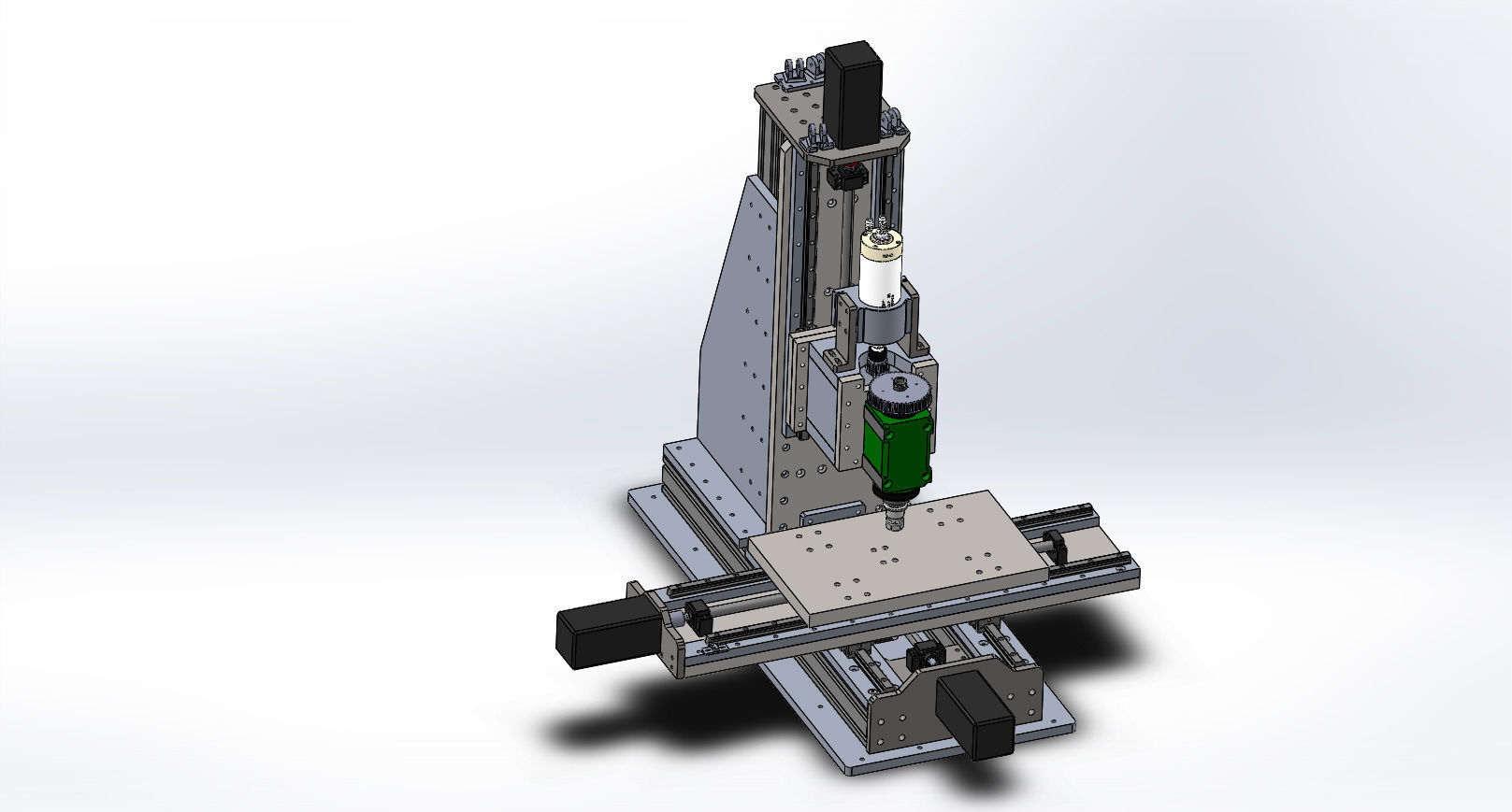 DIY CNC Milling Machine 3D model 3D printable | CGTrader