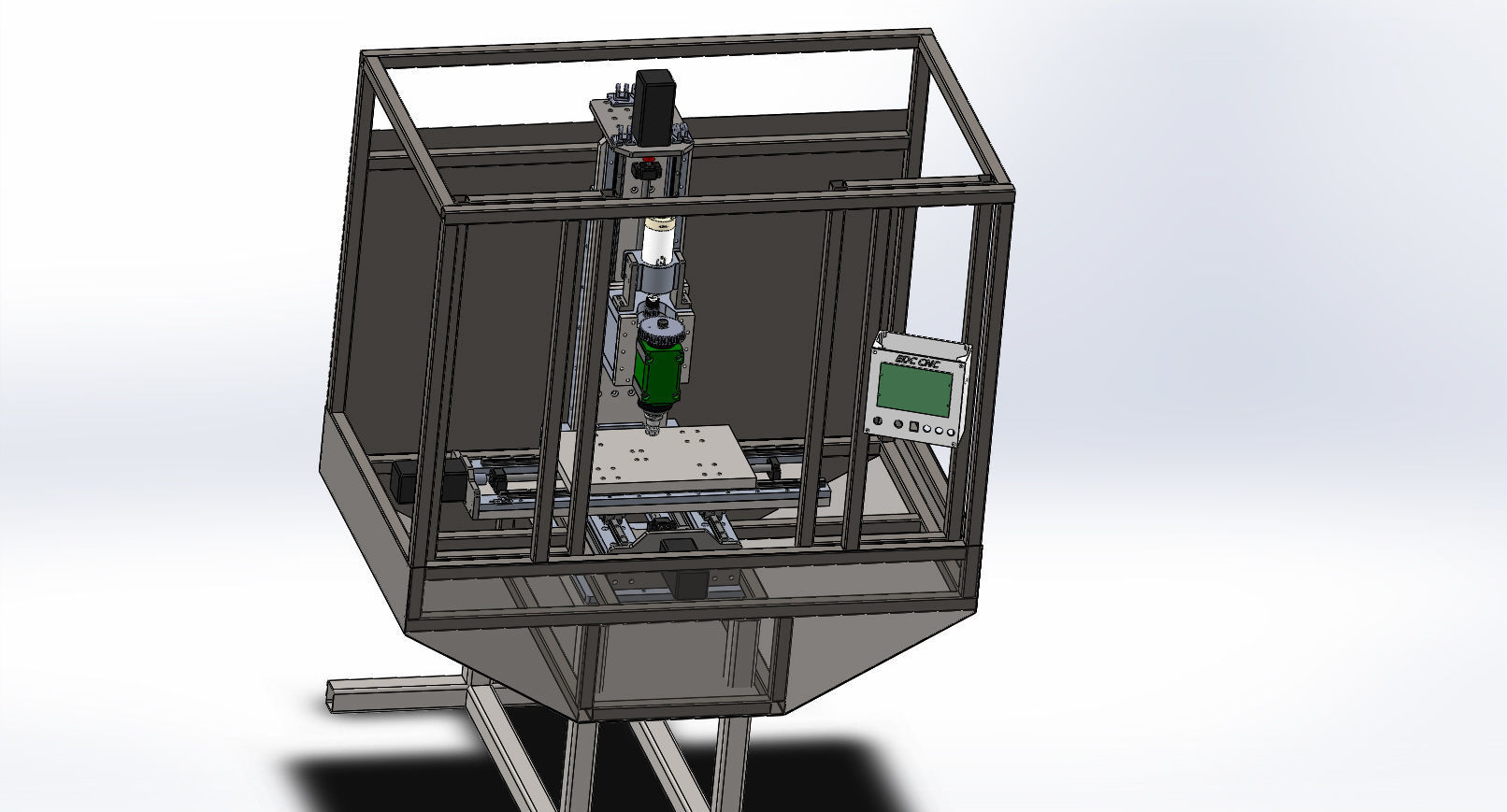 DIY CNC Milling Machine 3D model 3D printable | CGTrader