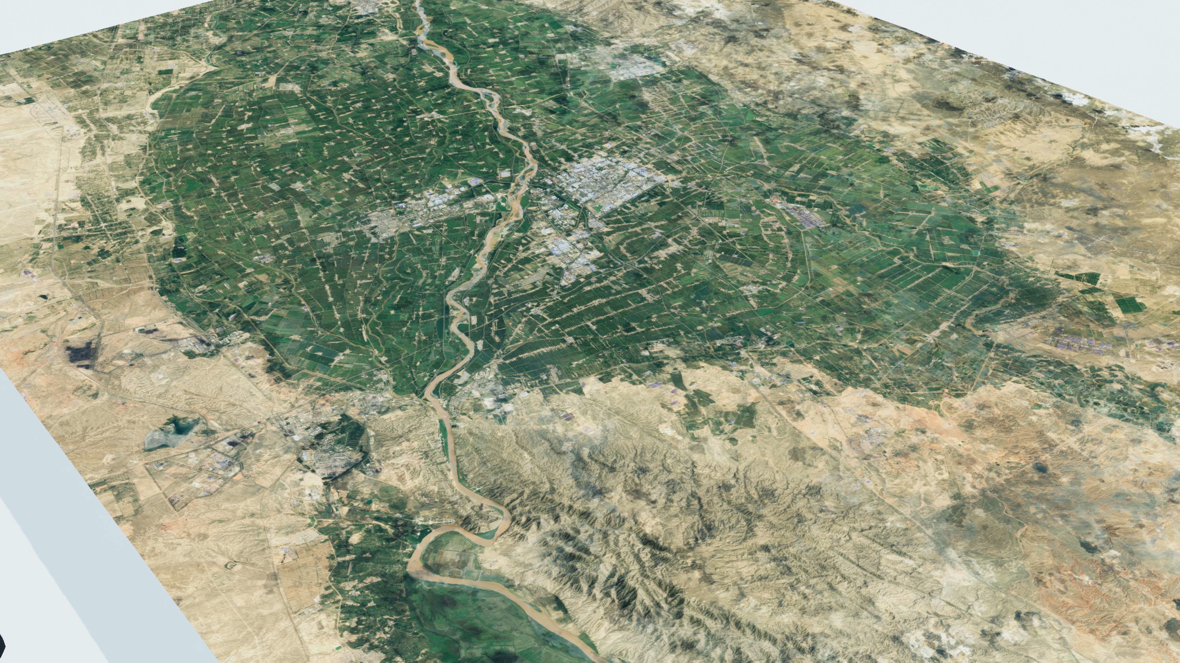 Wuzhong China City Landscape 3D Model 3D model | CGTrader