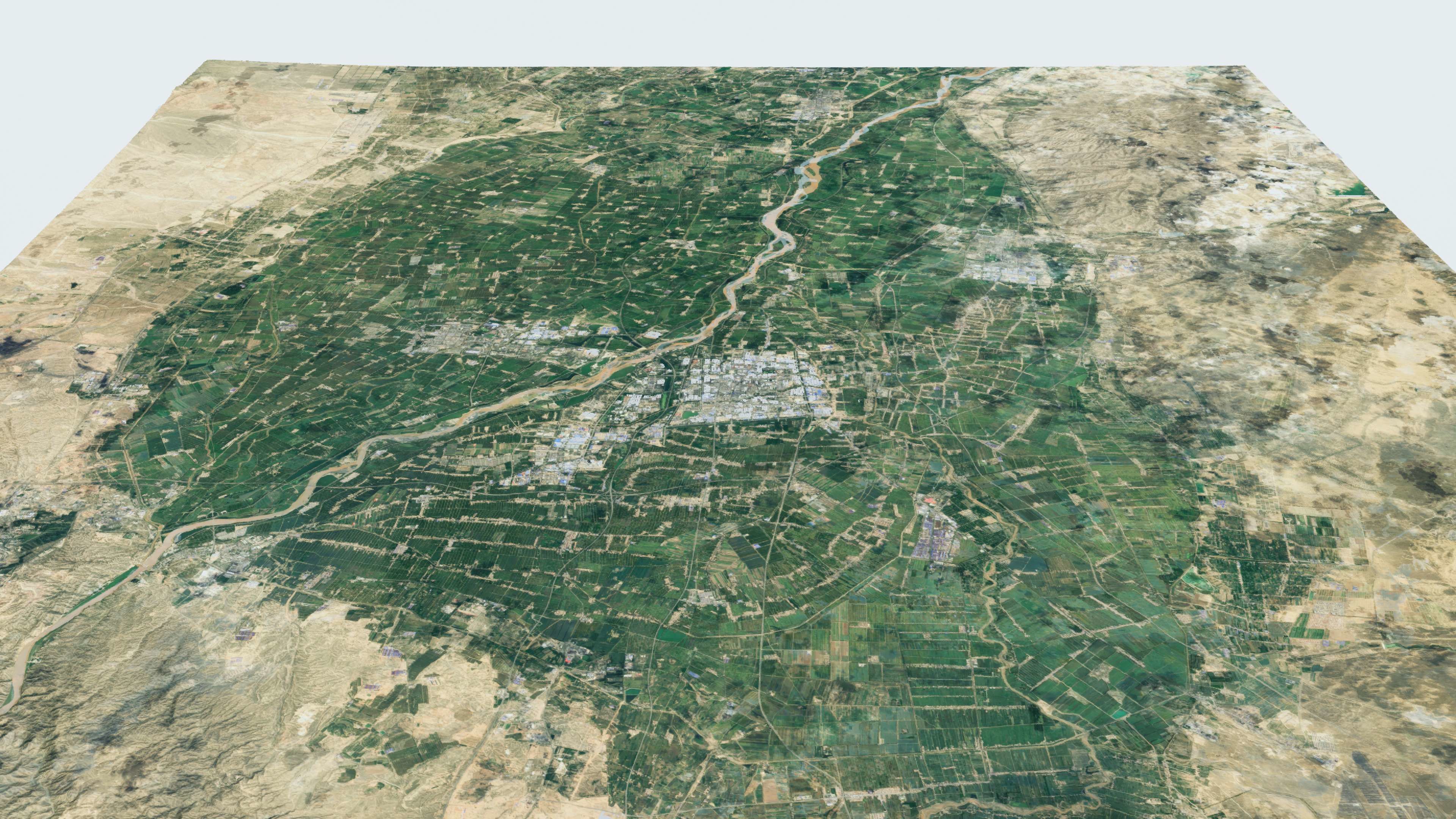 Wuzhong China City Landscape 3D Model 3D model | CGTrader