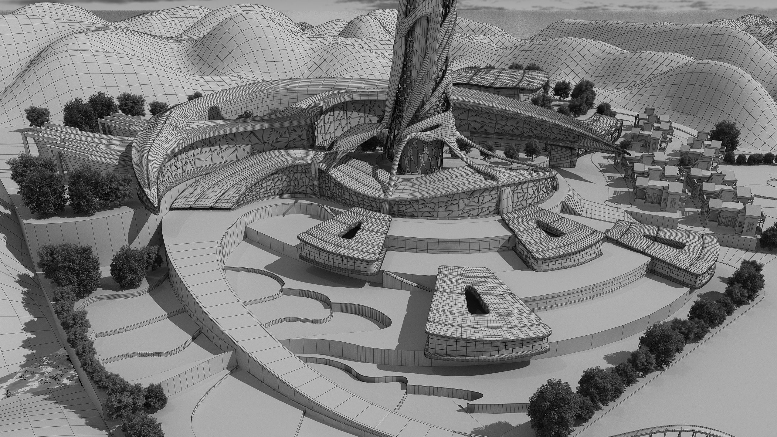 0135 - Architecture Project - 2Ds Drawing - 3Ds Files 3D model | CGTrader